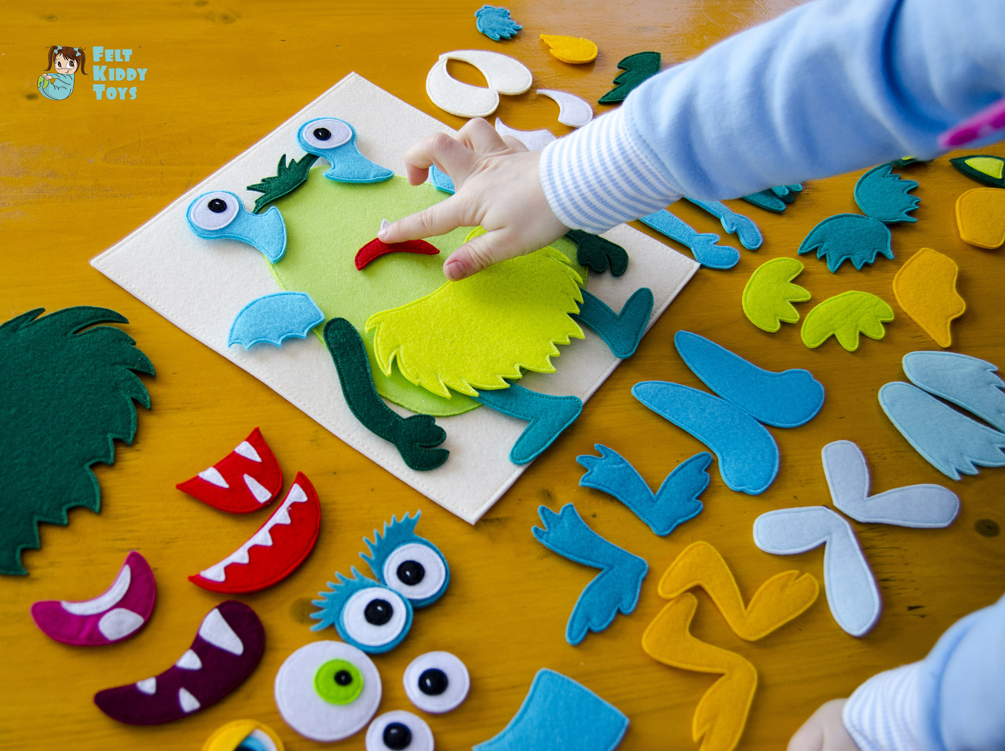 Make a monster toy, monster constructor | Inspire Uplift