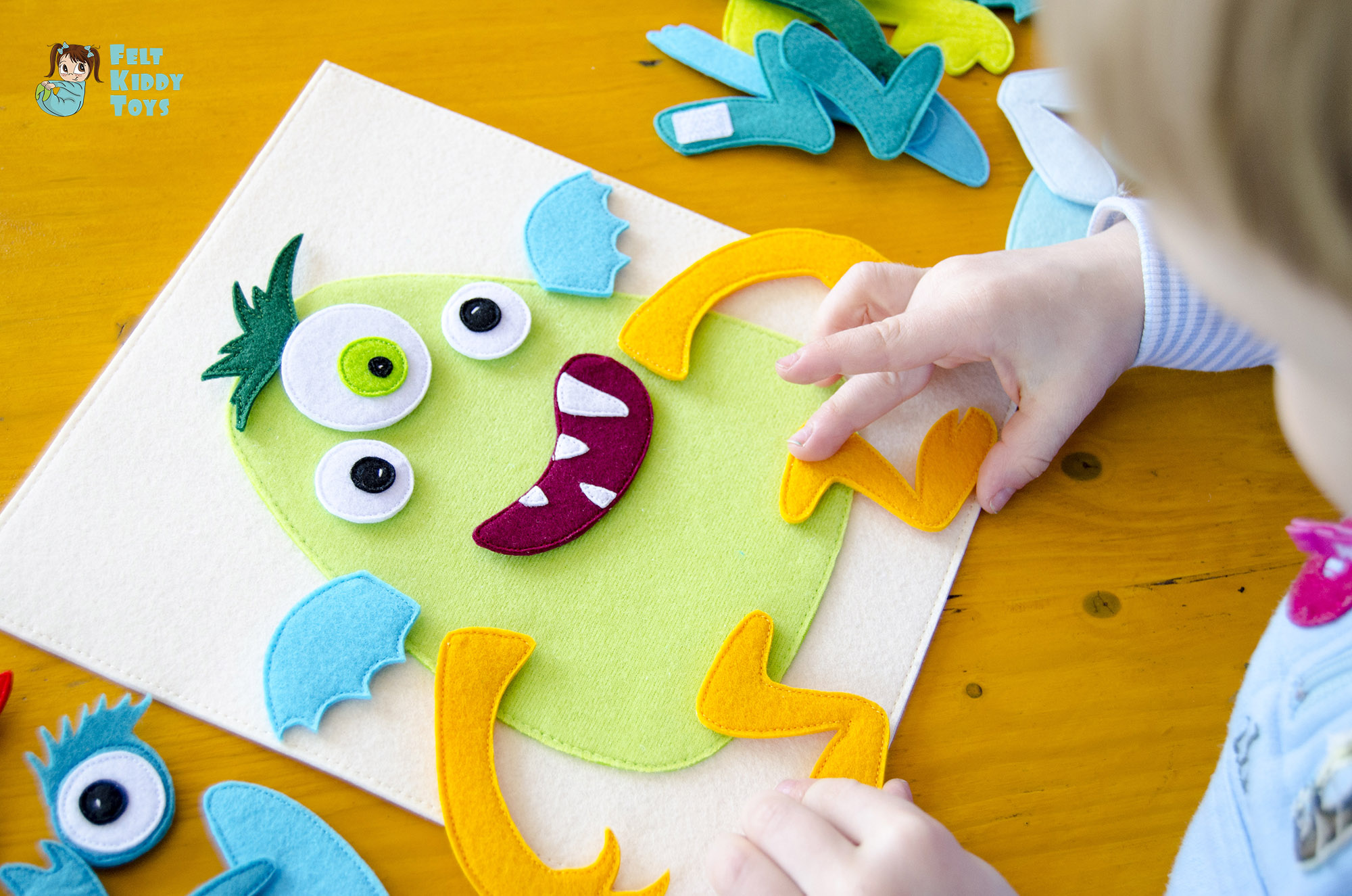 Make a monster toy, monster constructor - Inspire Uplift