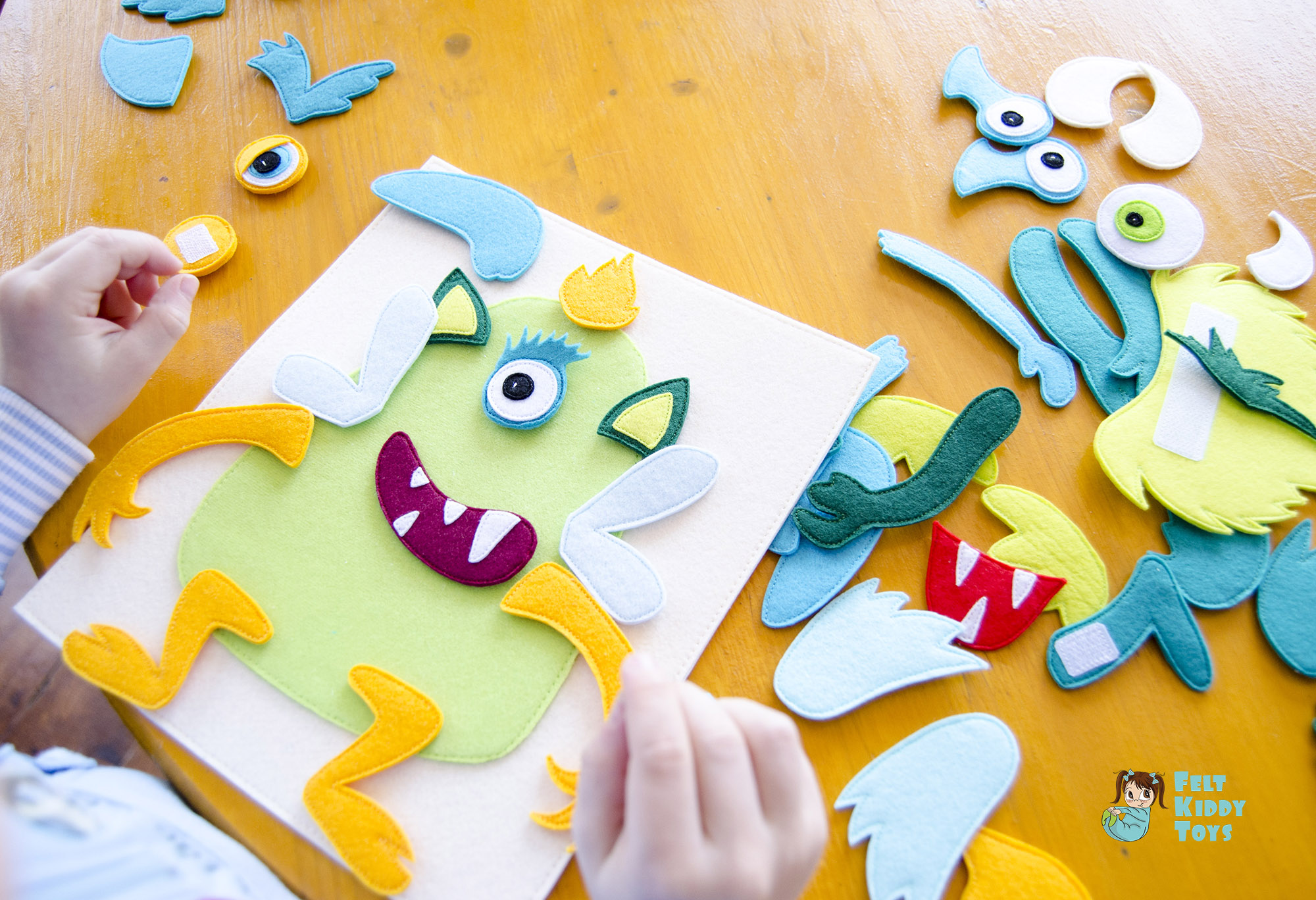 Make a monster toy, monster constructor - Inspire Uplift