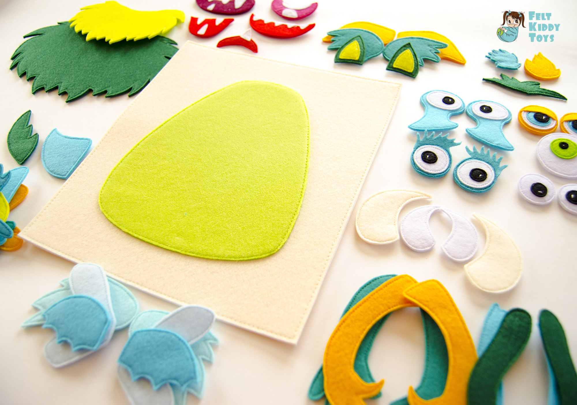 Make a monster toy, monster constructor - Inspire Uplift