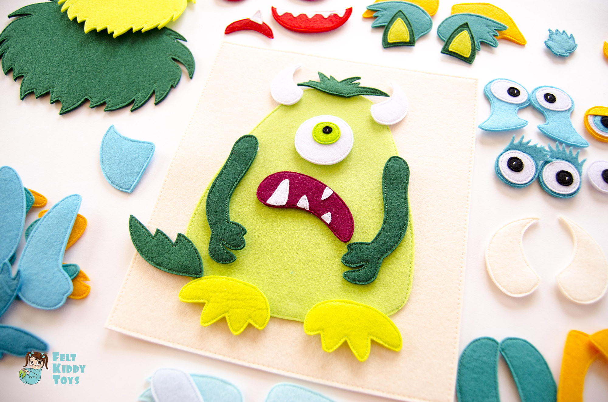 Make a monster toy, monster constructor - Inspire Uplift