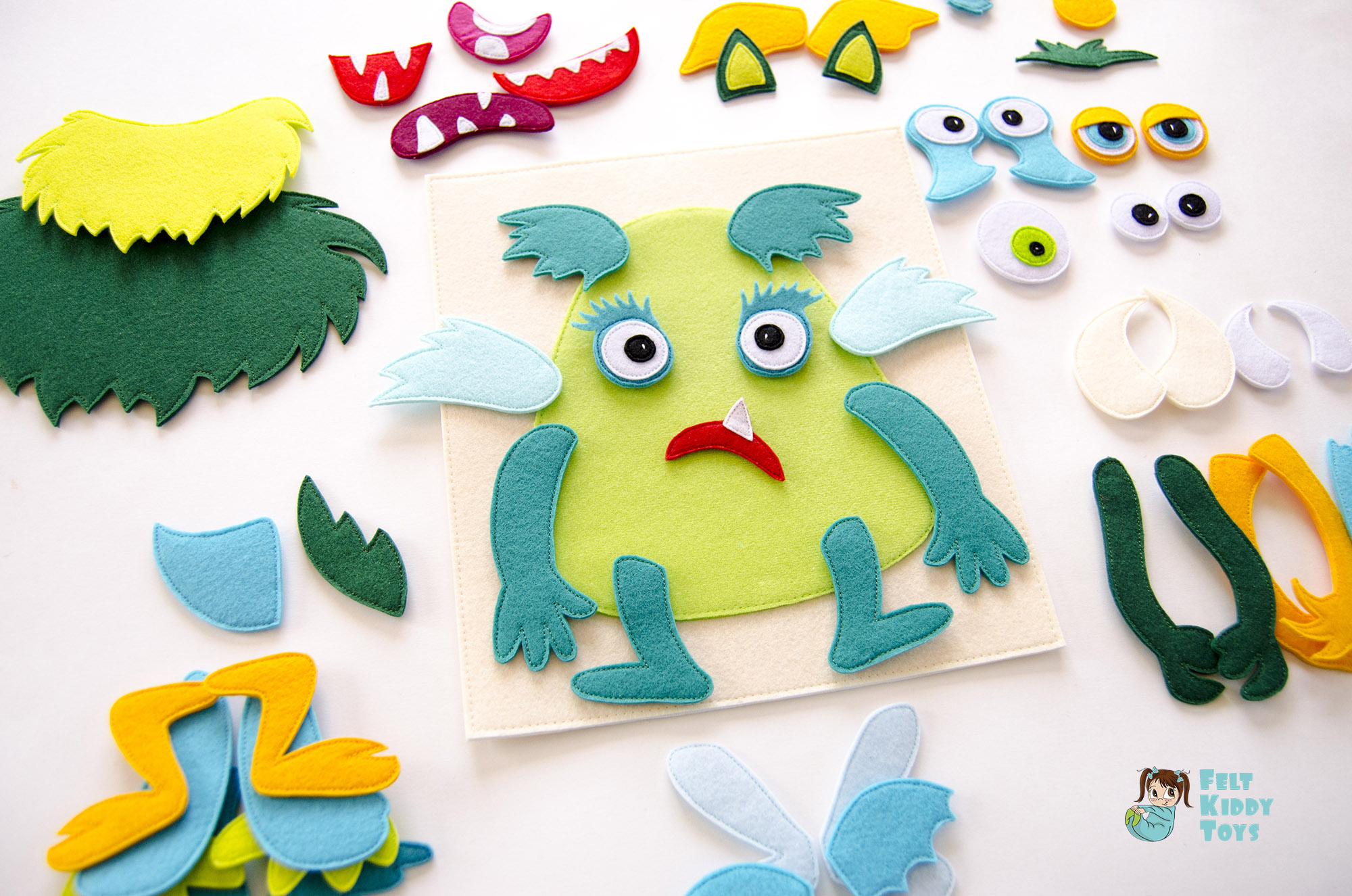 Make a monster toy, monster constructor - Inspire Uplift