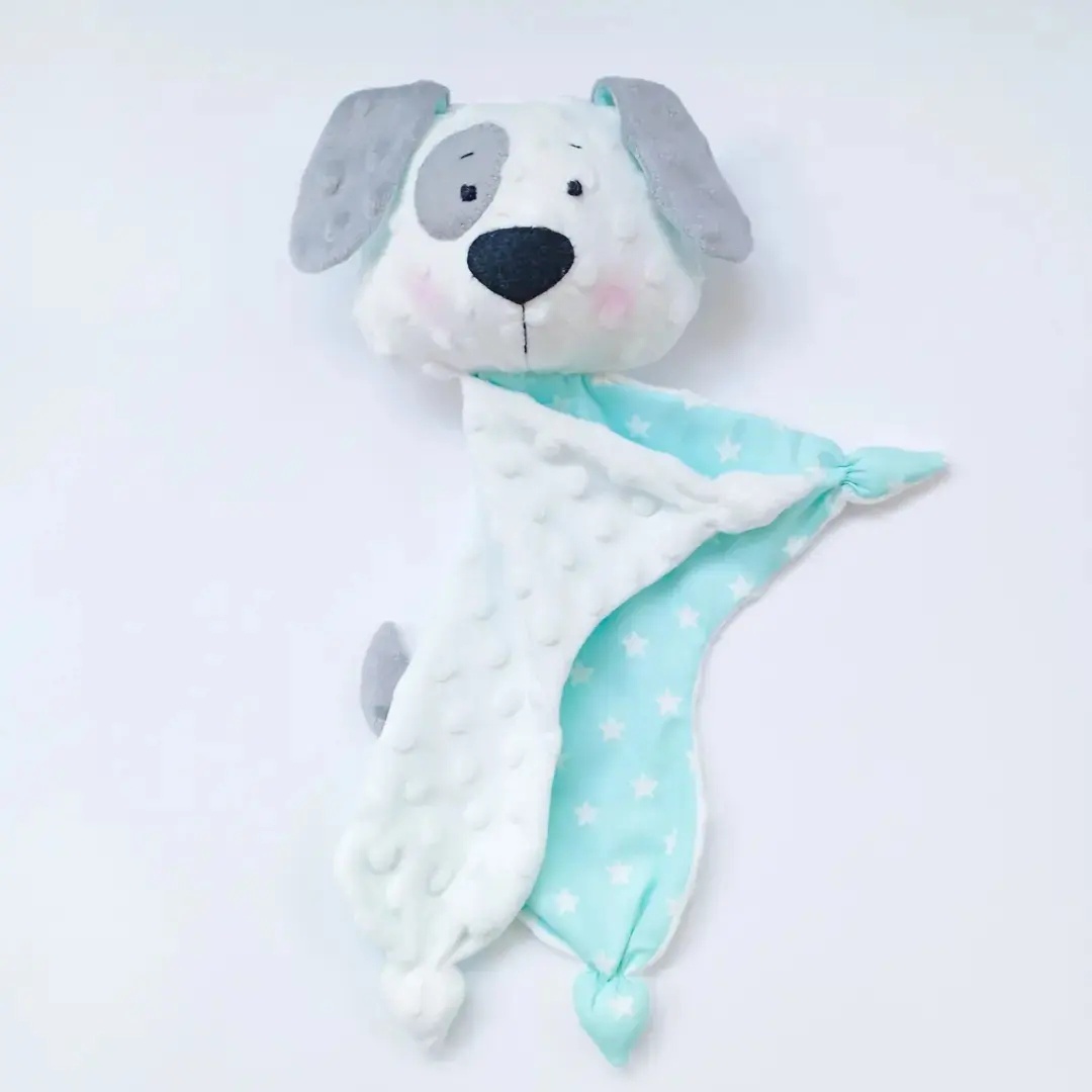 PDF sewing pattern Puppy lovey, Baby comforter, Digital Down - Inspire ...