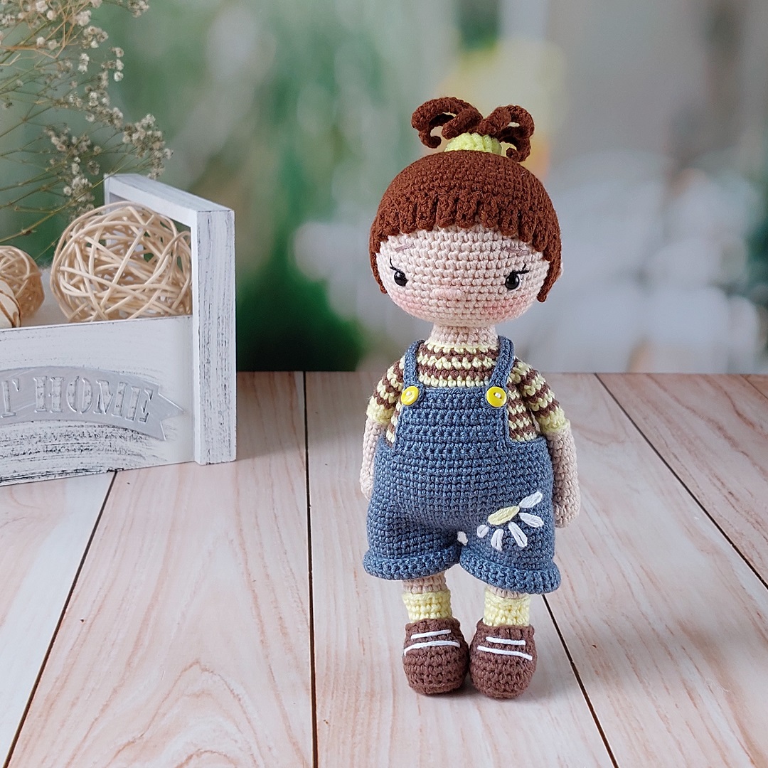 Amigurumi doll. Handmade doll. Custom amigurumi doll. Handma | Inspire ...