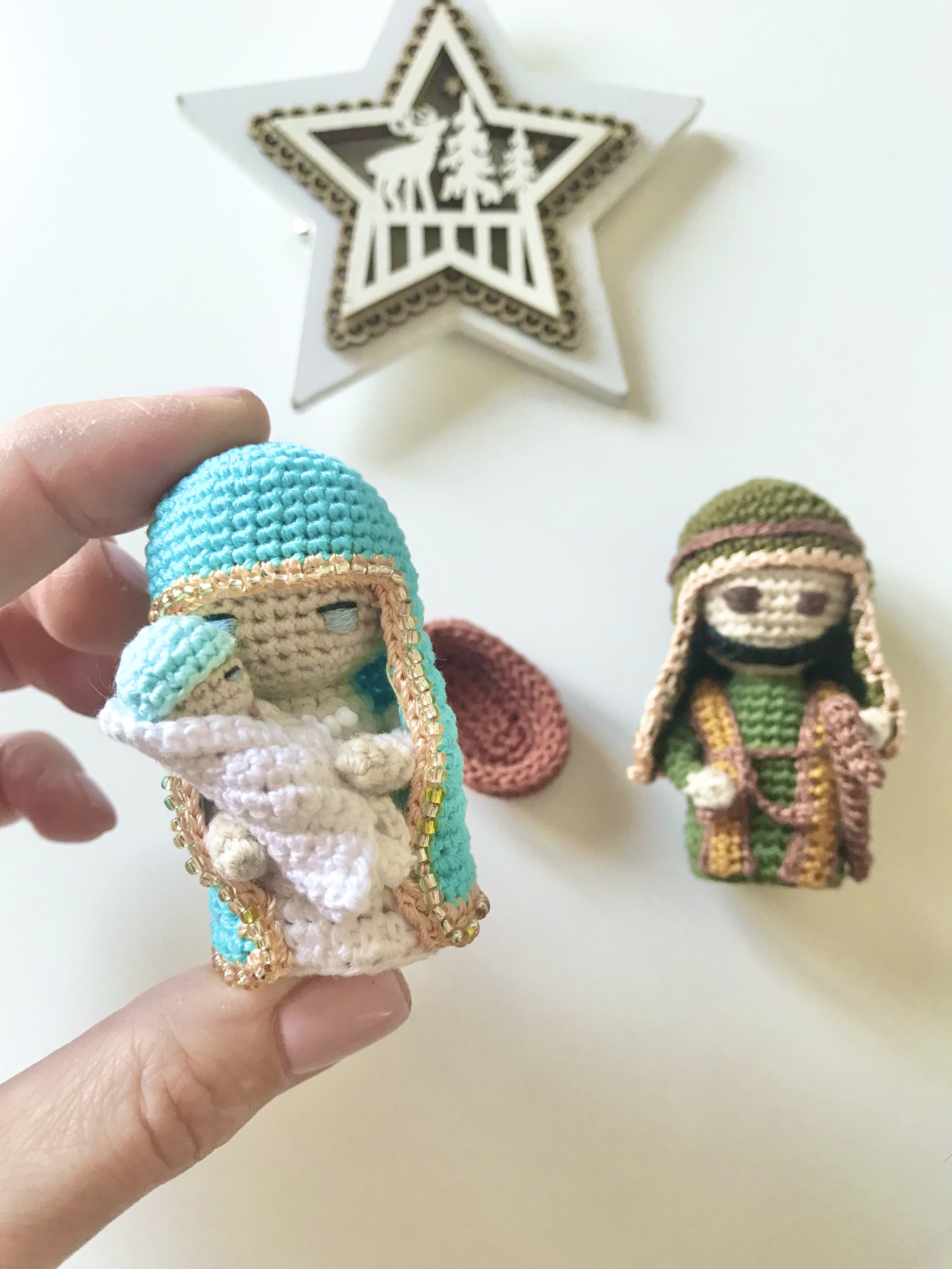 Miniature nativity scene 2.5in/5cm | Inspire Uplift