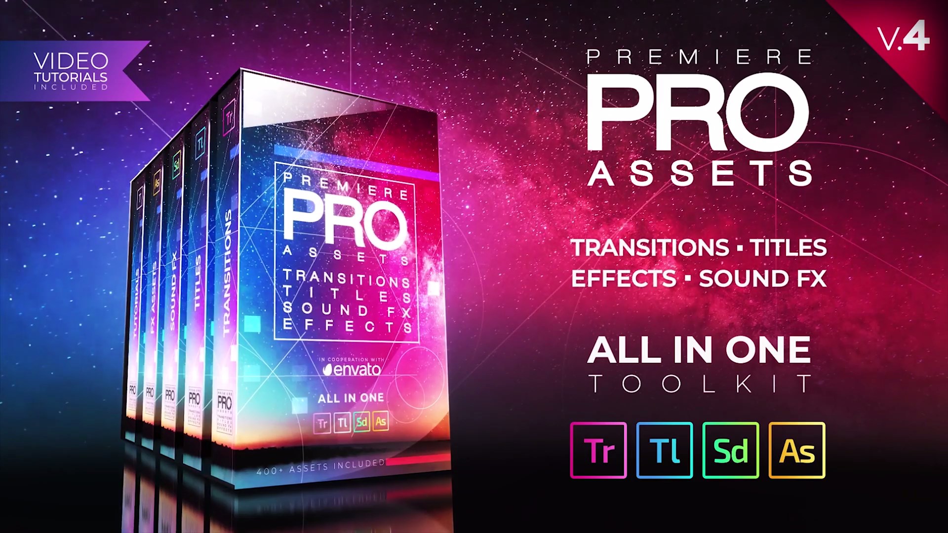 Premiere Pro Pack. Transitions, Titles, Sound FX | Inspire Uplift