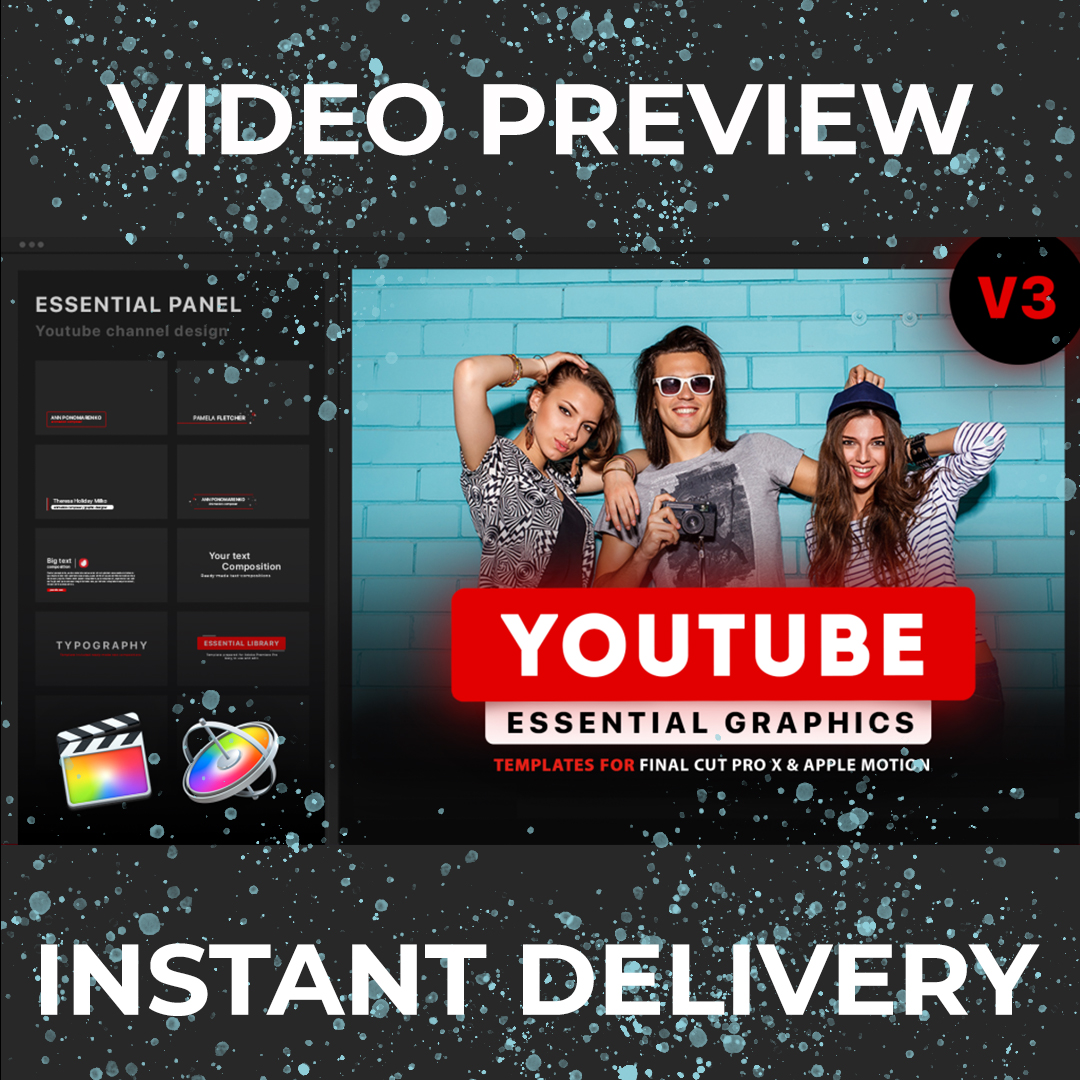 The best collection of elements for the Youtube channel! MOG - Inspire ...