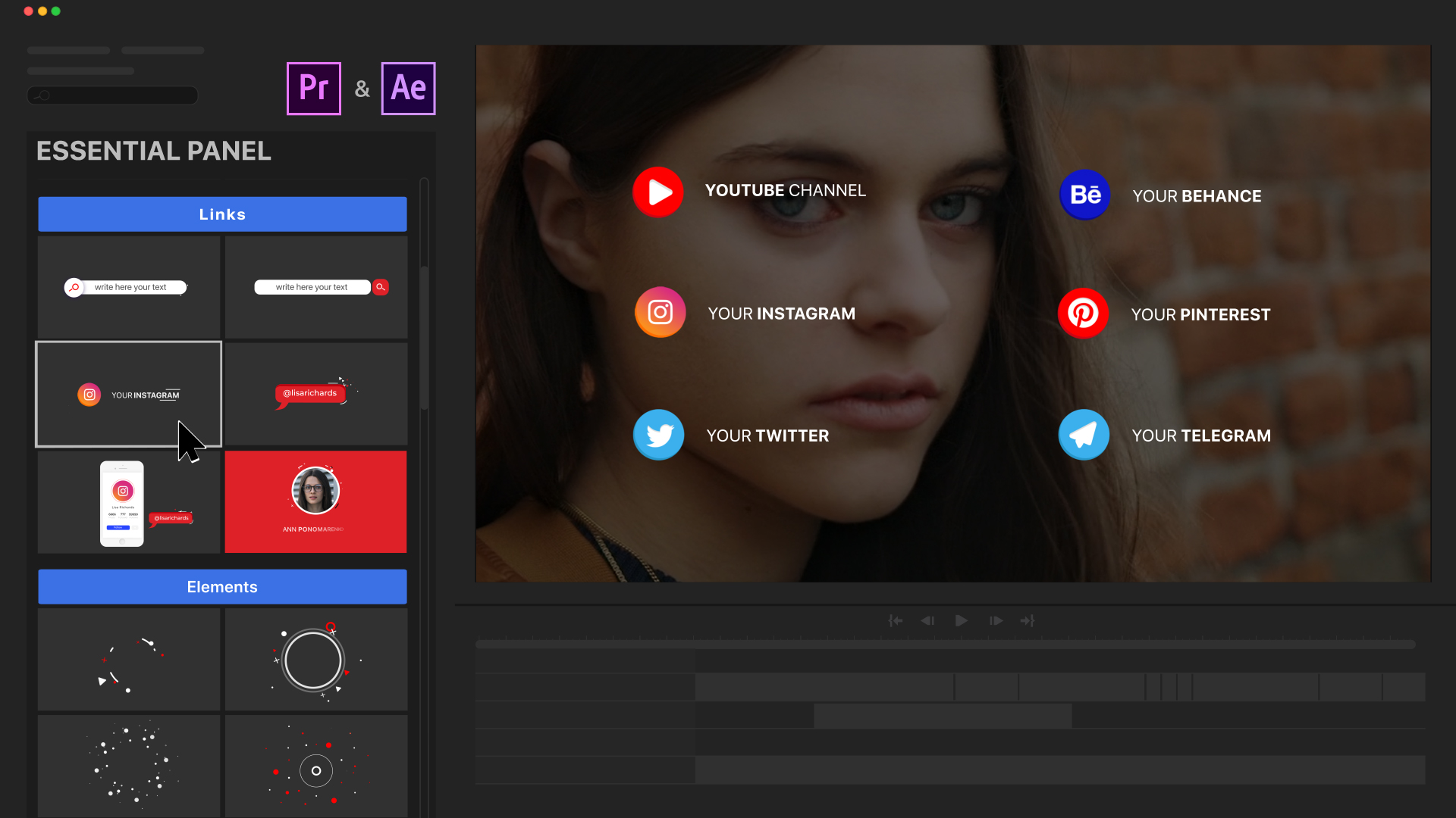 The best collection of elements for the Youtube channel! MOG - Inspire ...