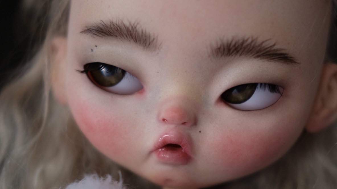 Custom Blythe sculpted face - Inspire Uplift