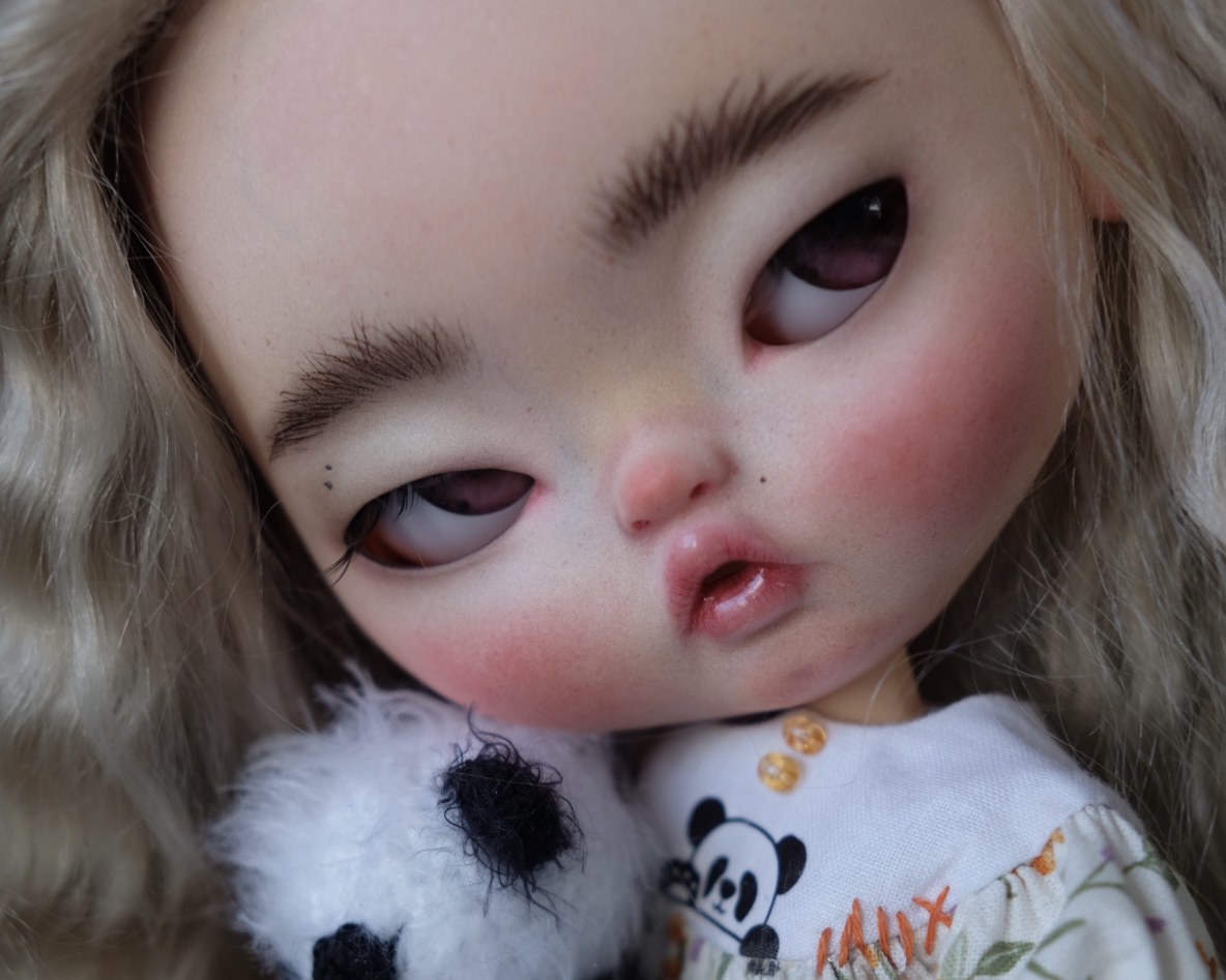 Custom Blythe sculpted face - Inspire Uplift