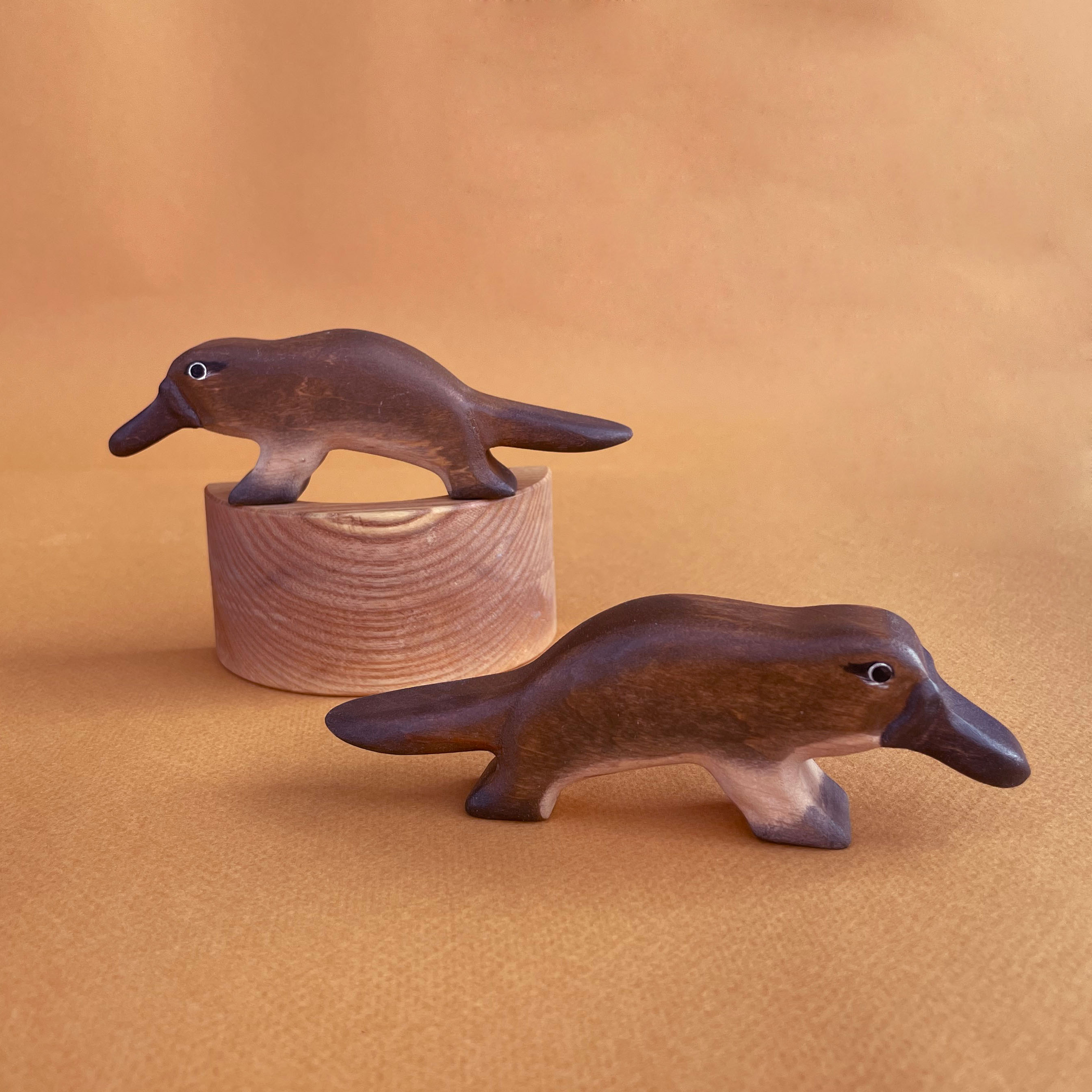 Wooden Platypus figurine - Australian animals - Wooden toys - Inspire ...