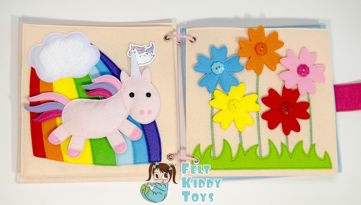 Quiet book for girl - Inspire Uplift