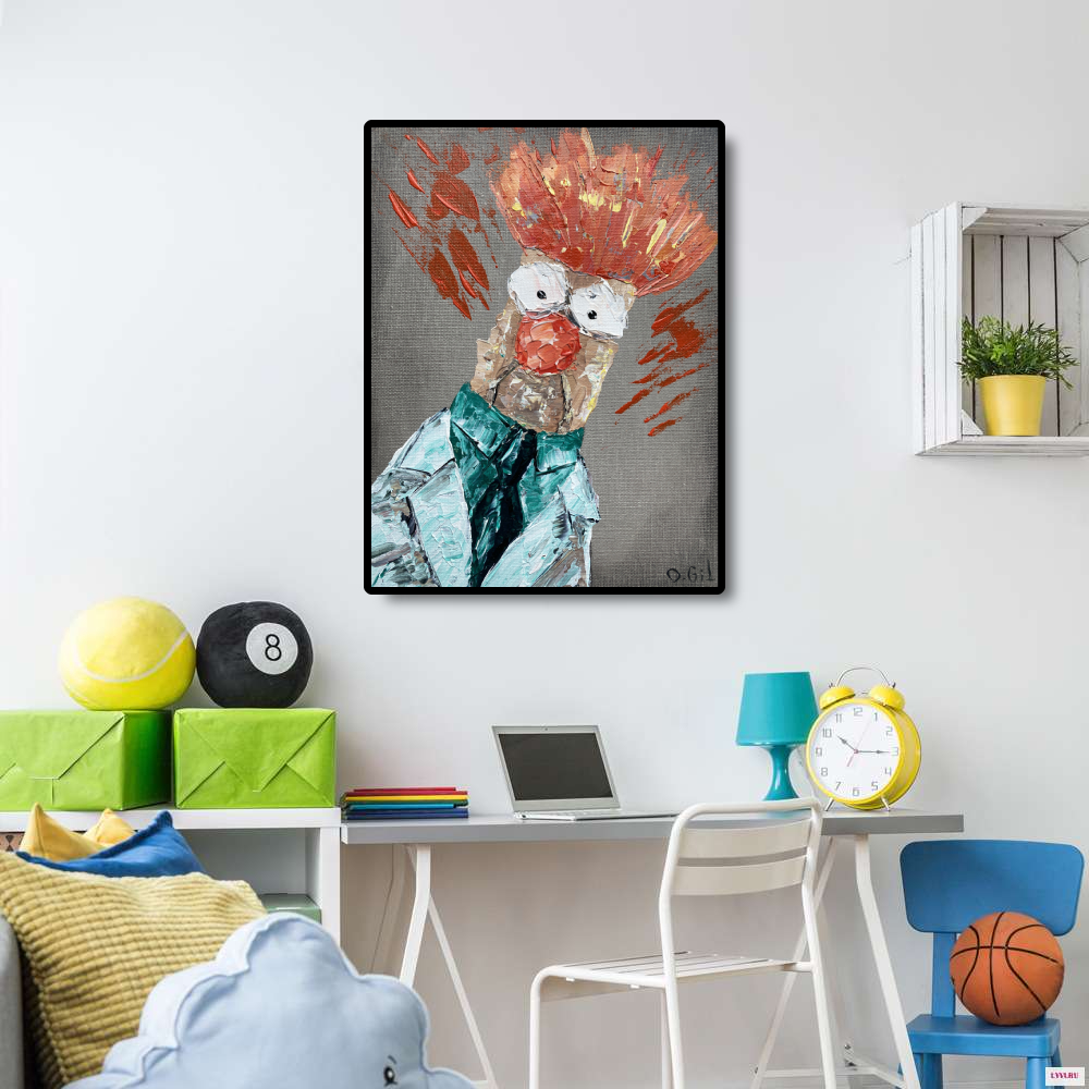 Beaker Original Wall Art / Beaker Abstract Painting / Pop Ar - Inspire ...