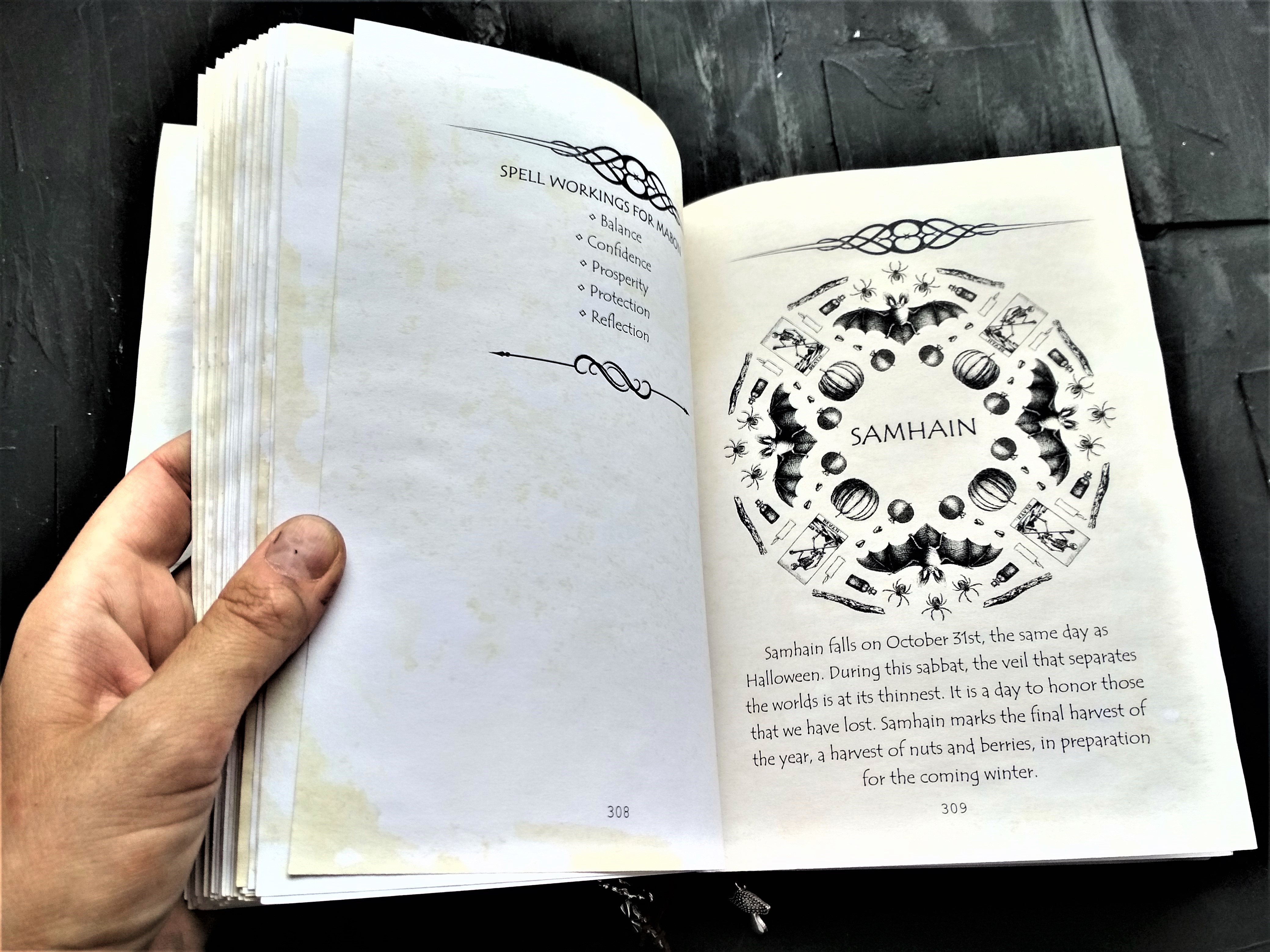 Antique spell book large Spellbook junk journal Old witchcra - Inspire ...