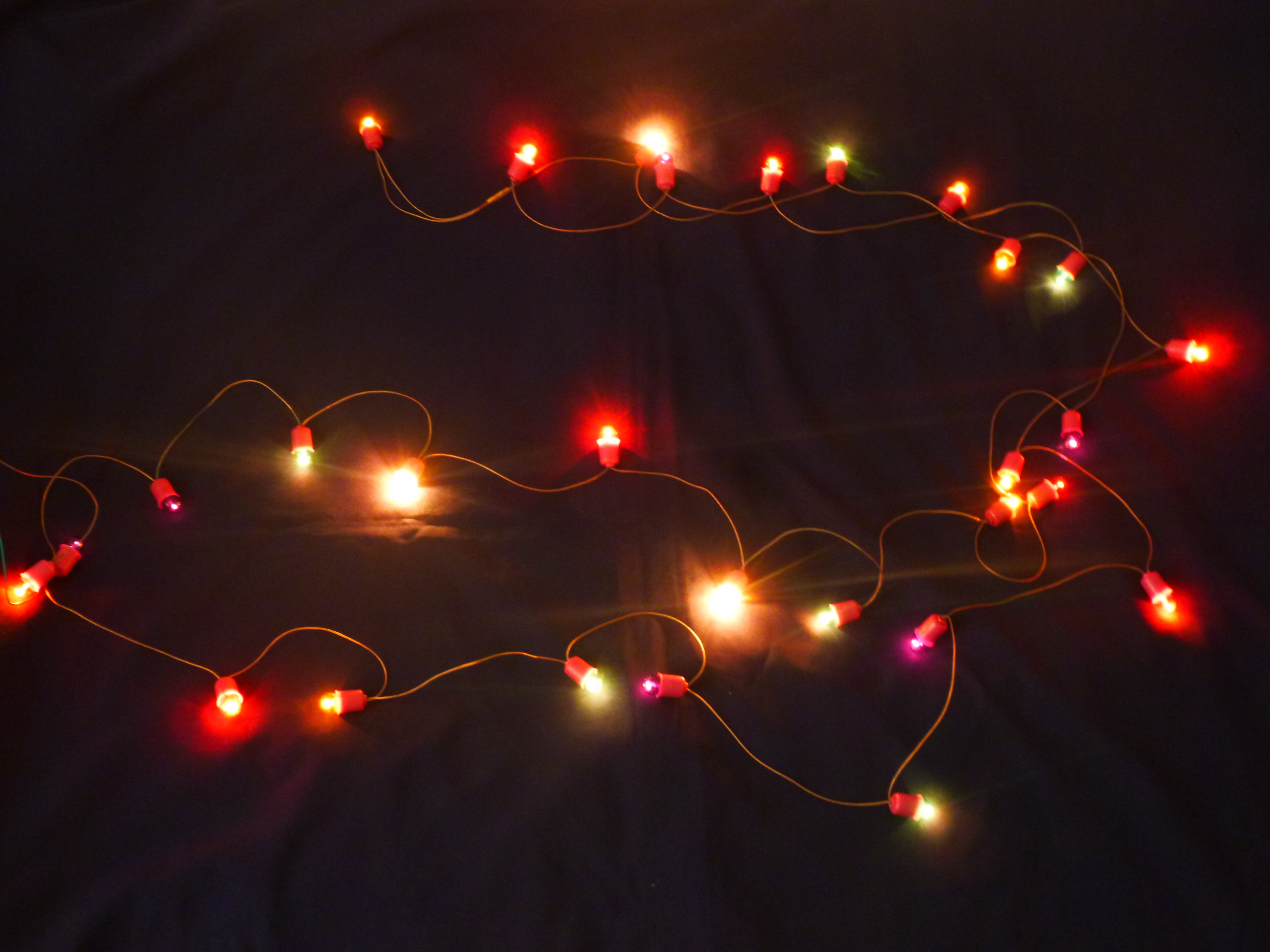 Vintage Soviet electric garland, Vintage Christmas lights - Inspire Uplift
