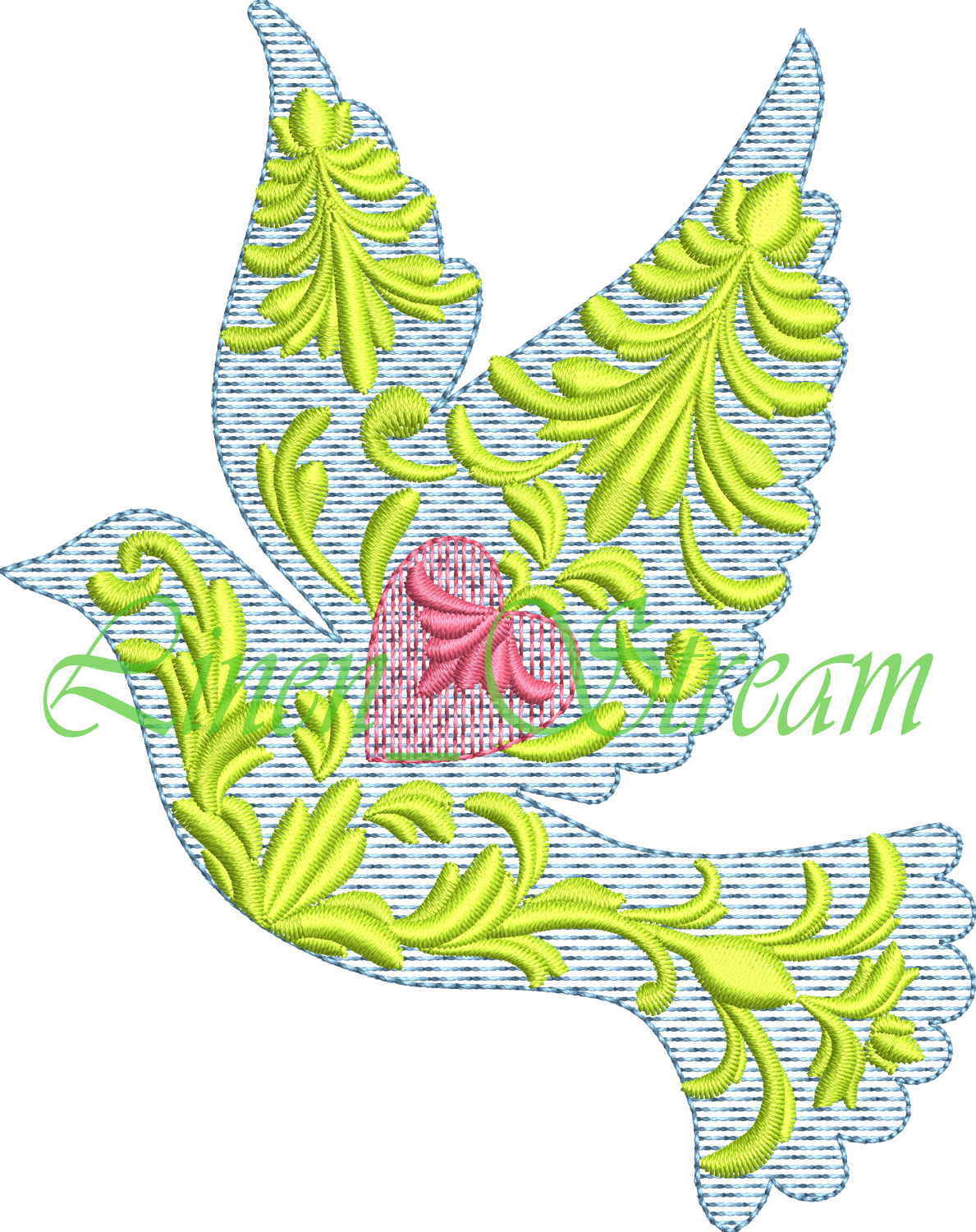 Easter Bird 6 motifs machinembrdesign in 8 formats and 5 siz - Inspire ...