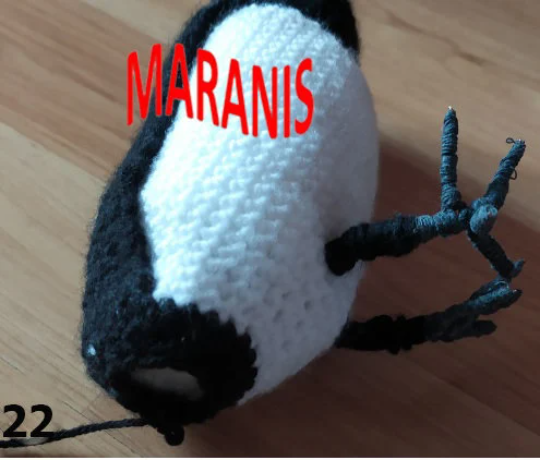 Magpie pattern, Magpie gift diy, crochet magpie bird toy tut - Inspire ...