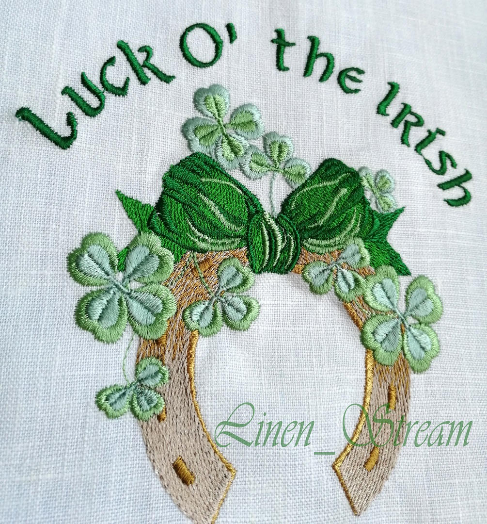 Luck O the Irish Machinembr design in 7 formats and 2 sizes - Inspire ...