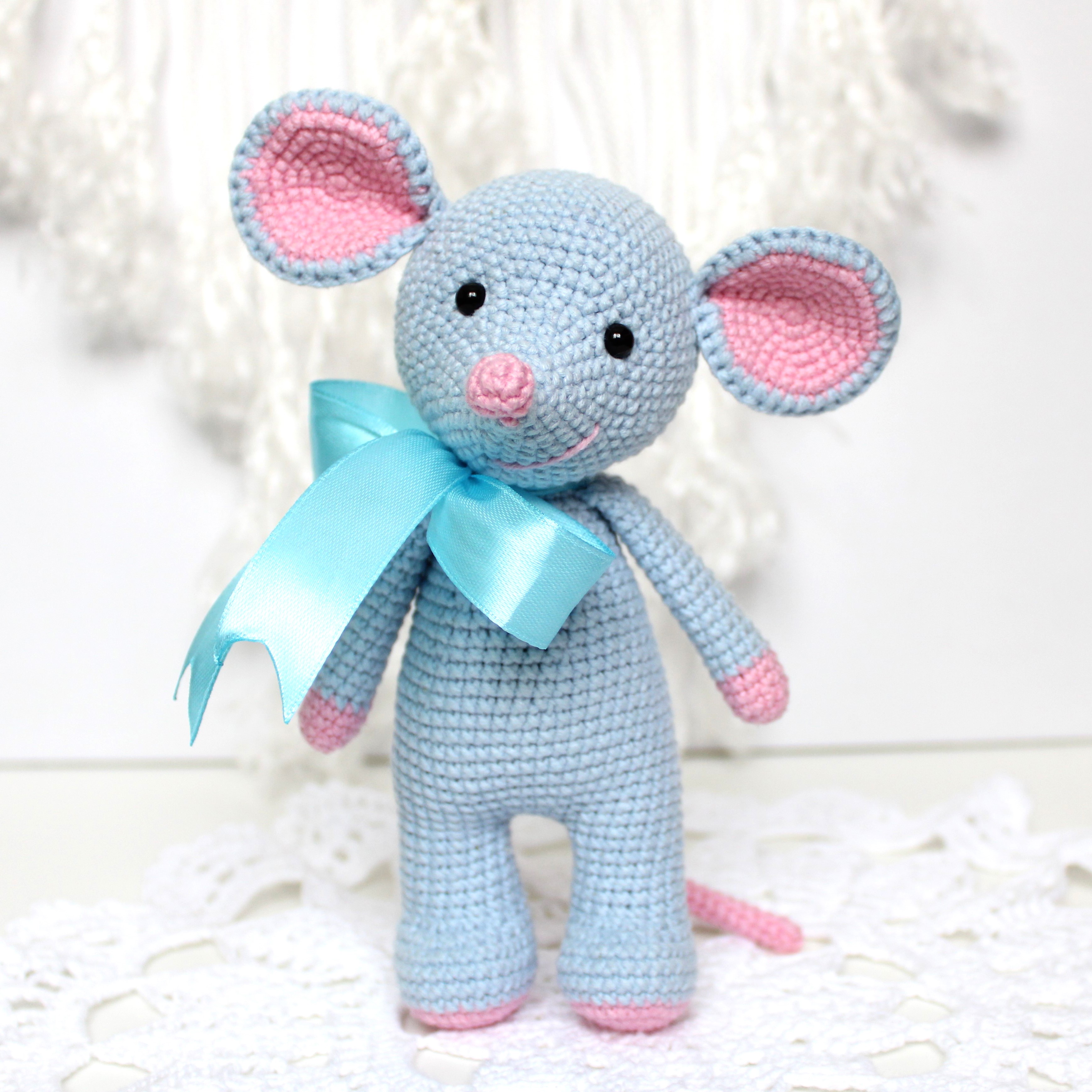 Mouse crochet pattern PDF in English Amigurumi mouse toy pa - Inspire ...