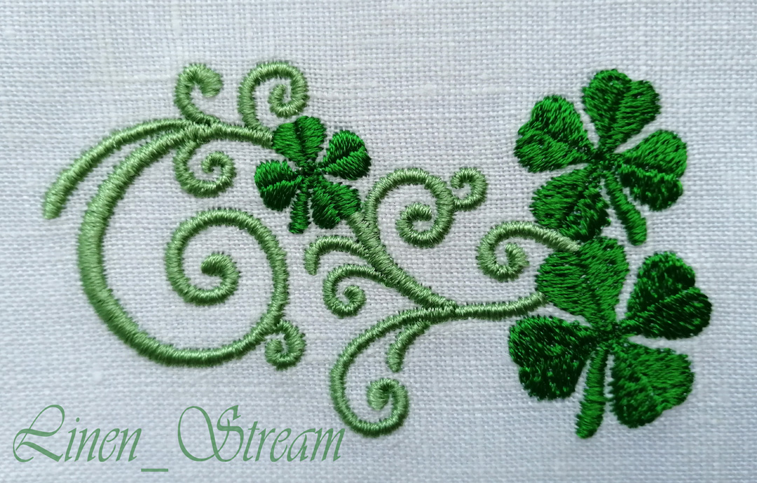 Clover set 10 Machinembr design in 7 formats and 2 sizes - Inspire Uplift