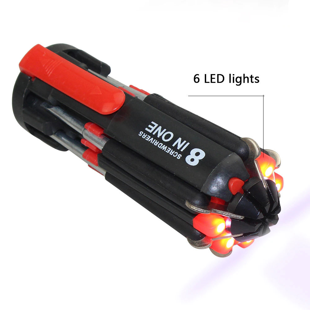 8-in-1 Multi-head Torch Screwdriver Tool - Inspire Uplift
