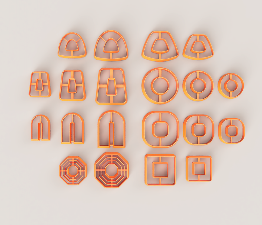 3D Model STL FILE ORGANIC POLYMER CUTTER - Inspire Uplift