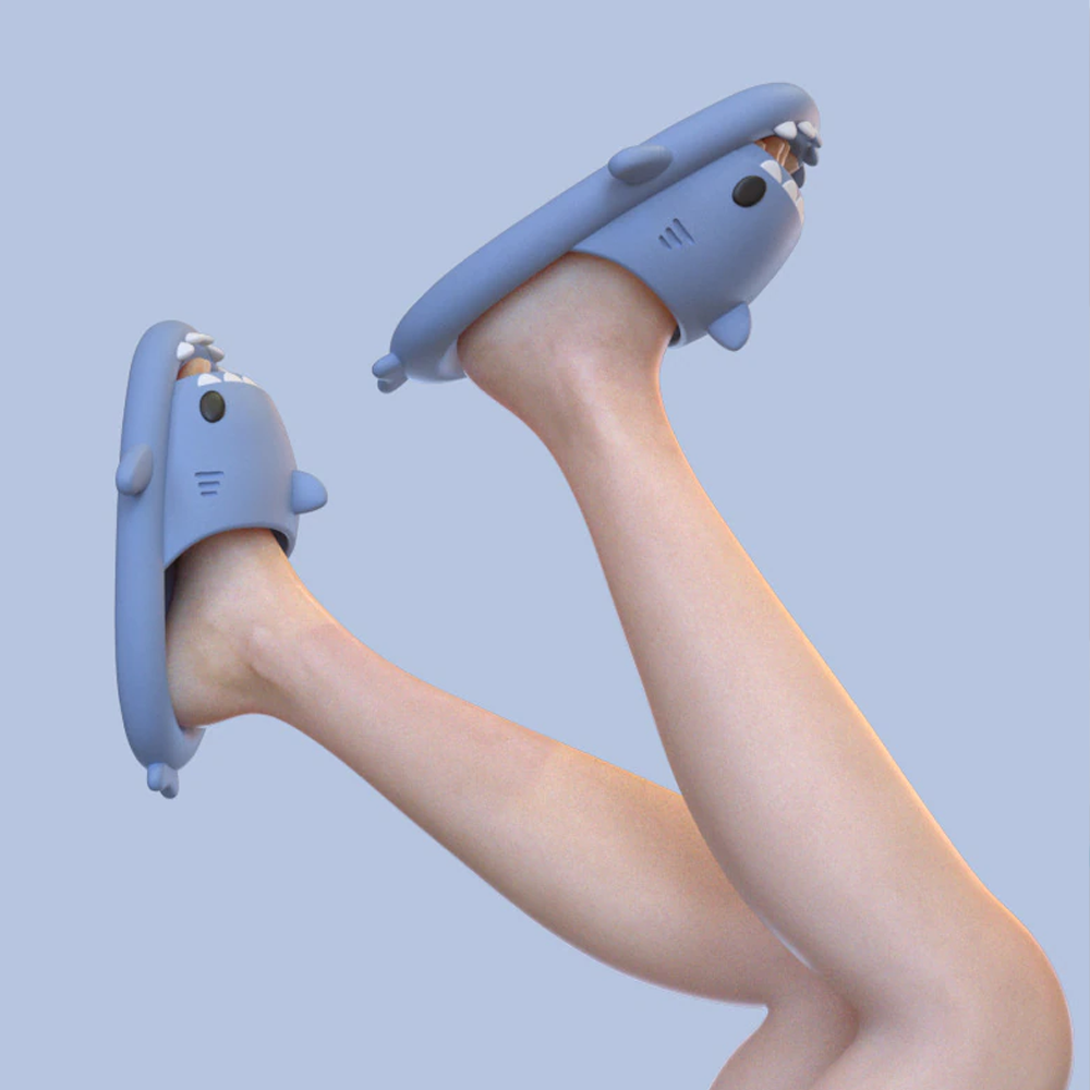 Comfy & Adorable Shark Slides - Inspire Uplift