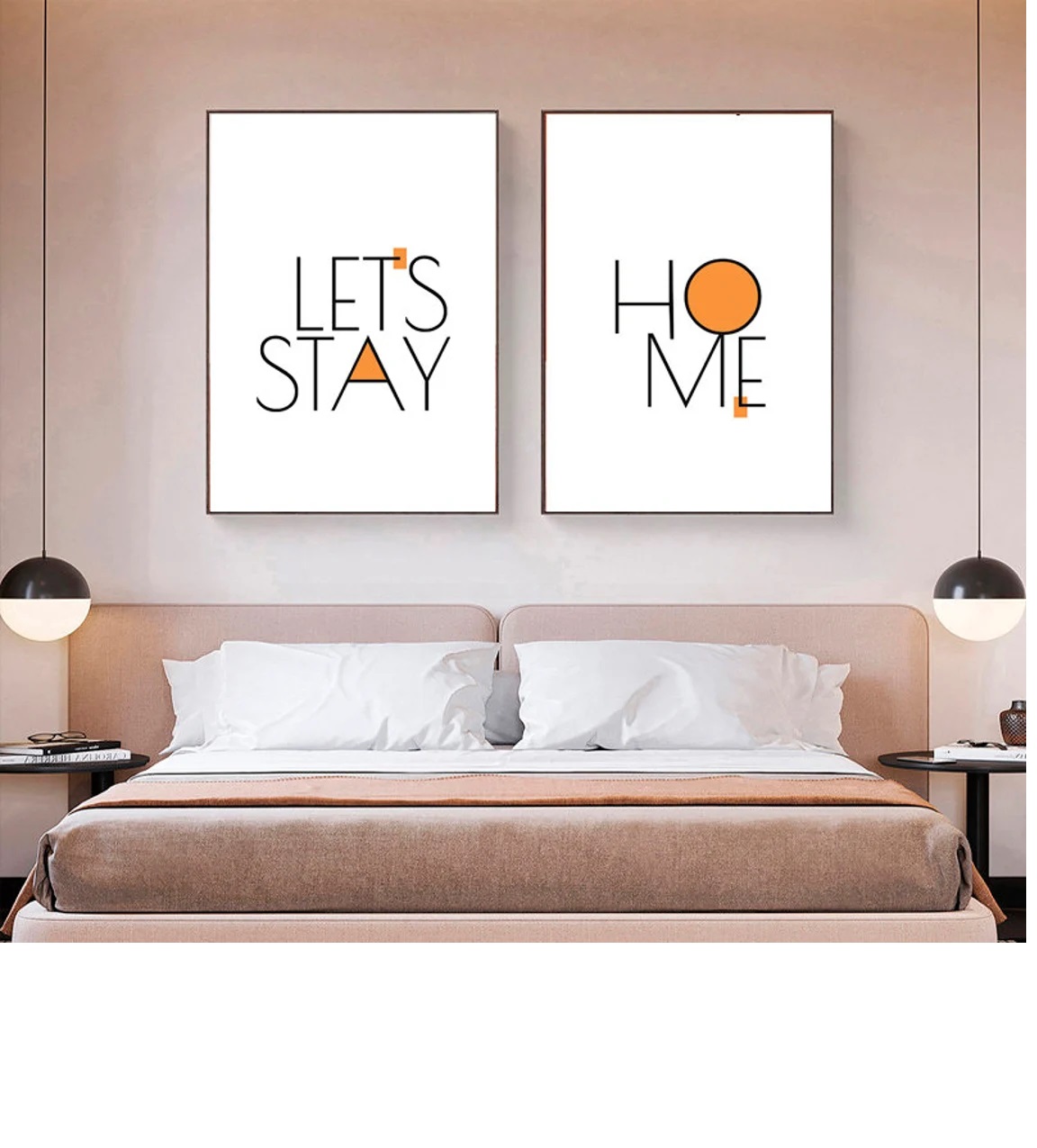 Lets Stay Home Print Set Lets Stay Home Sign Let's Stay Home - Inspire ...