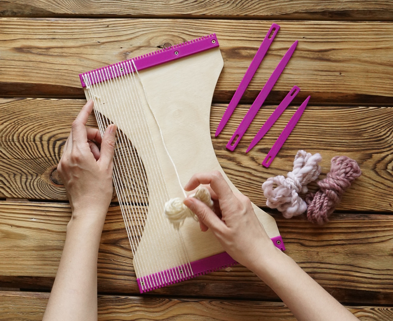 Weaving loom kit for beginners - Inspire Uplift
