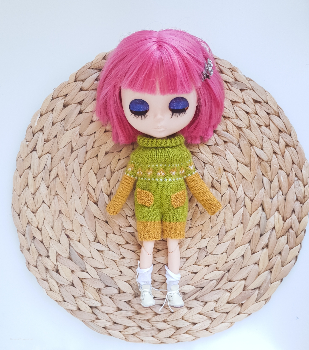Blythe doll clothes. Blythe tutorial knit jumpsuit pdf - Inspire Uplift