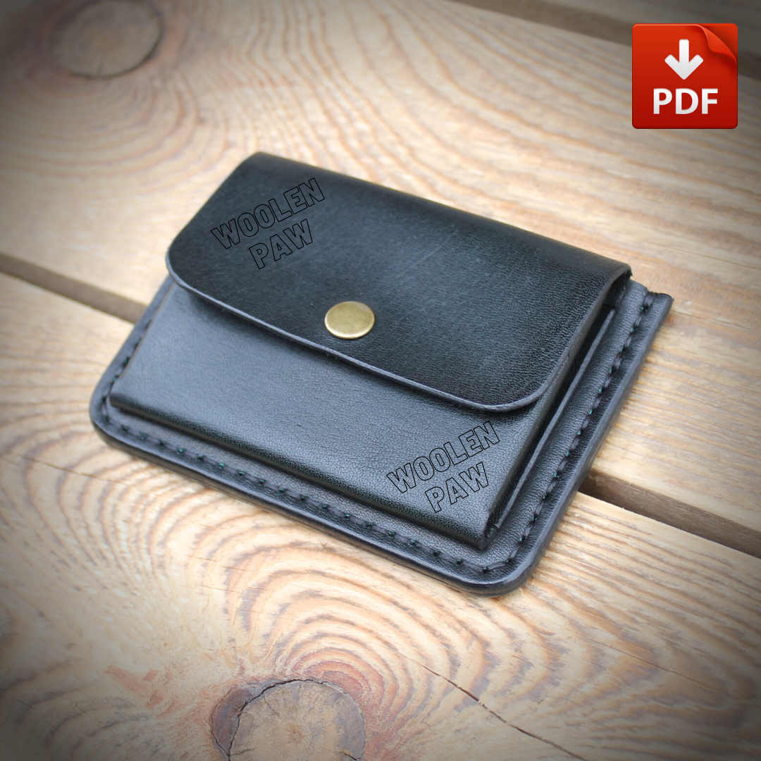 PDF+CDR+AI+SVG download template to make a Mini coin wallet - Inspire ...