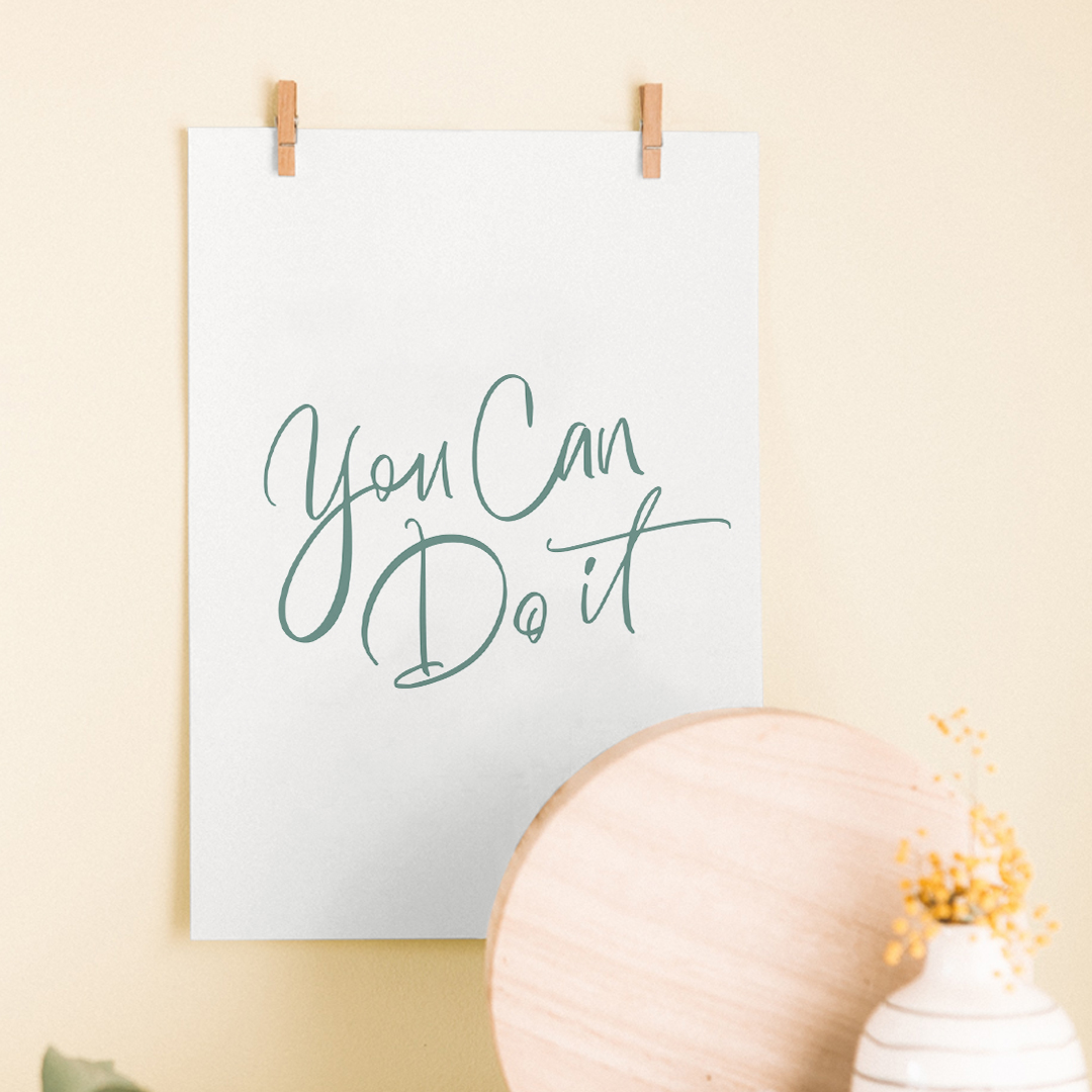 MOTIVATIONAL HANDWRITTEN QUOTES CALLIGRAPHY, STICKERS AND SU - Inspire ...
