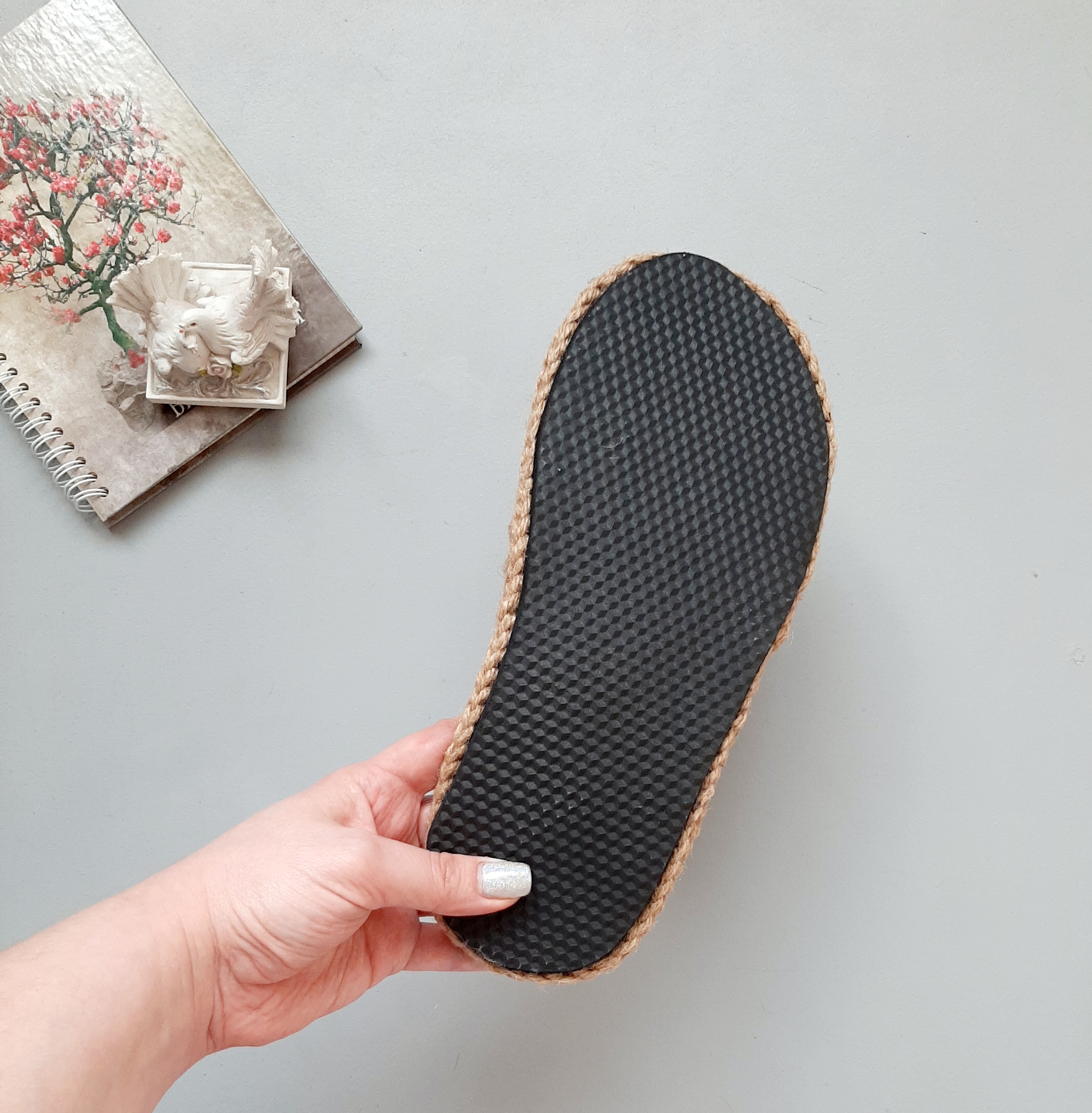 Custom slides - Hemp slippers - Cute slippers for women - Inspire Uplift