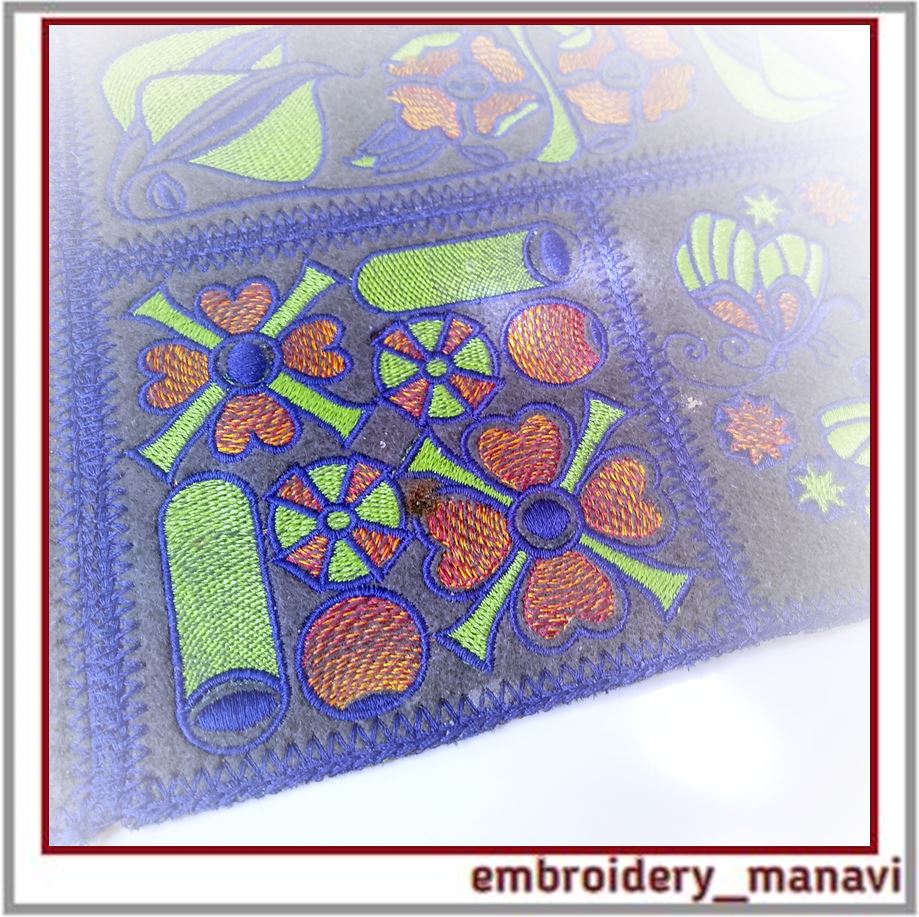 Machine Embroidery designs set with cinnamon ITH project - Inspire Uplift
