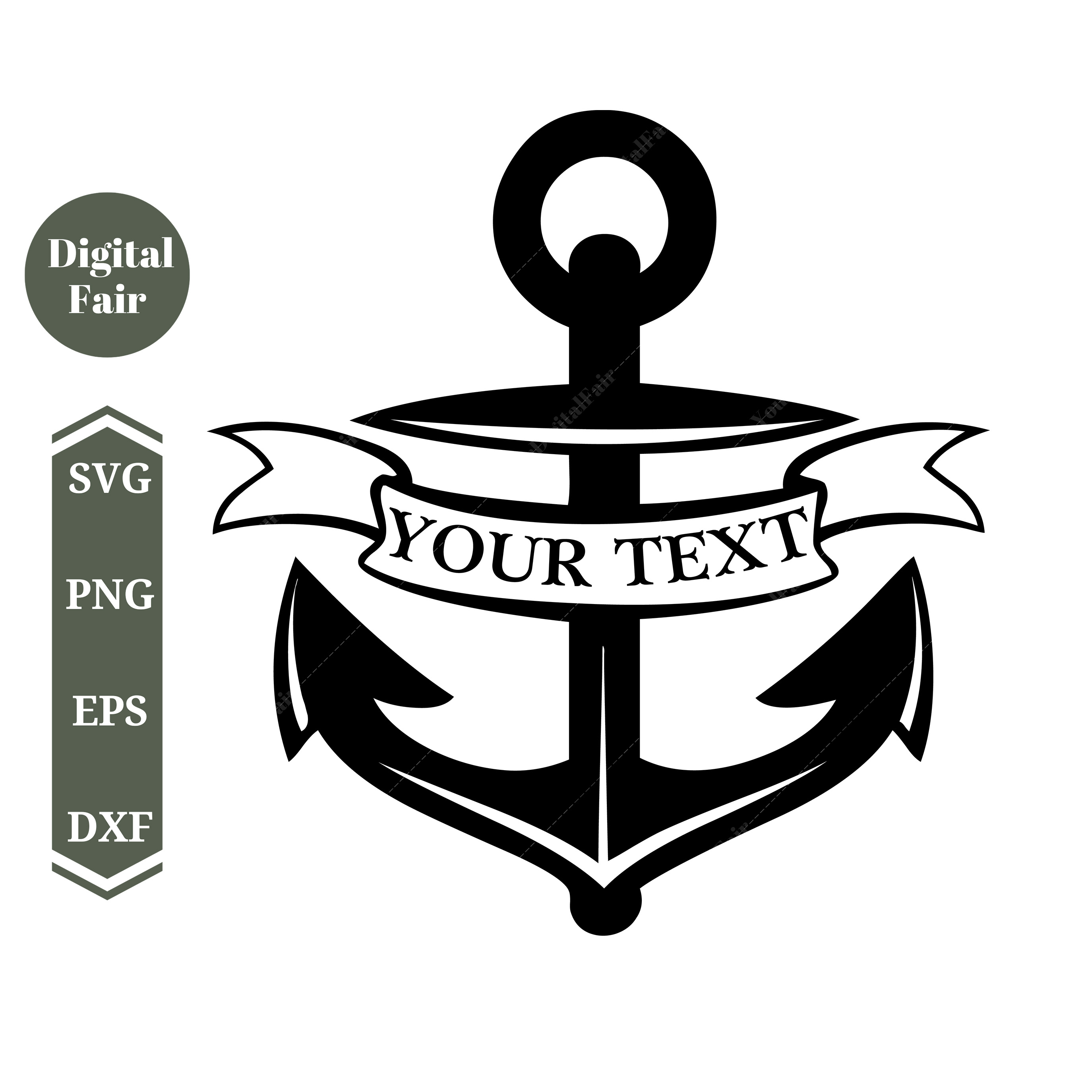 Anchor svg. navy Anchor svg. nautical Anchor svg. Anchor cut - Inspire ...