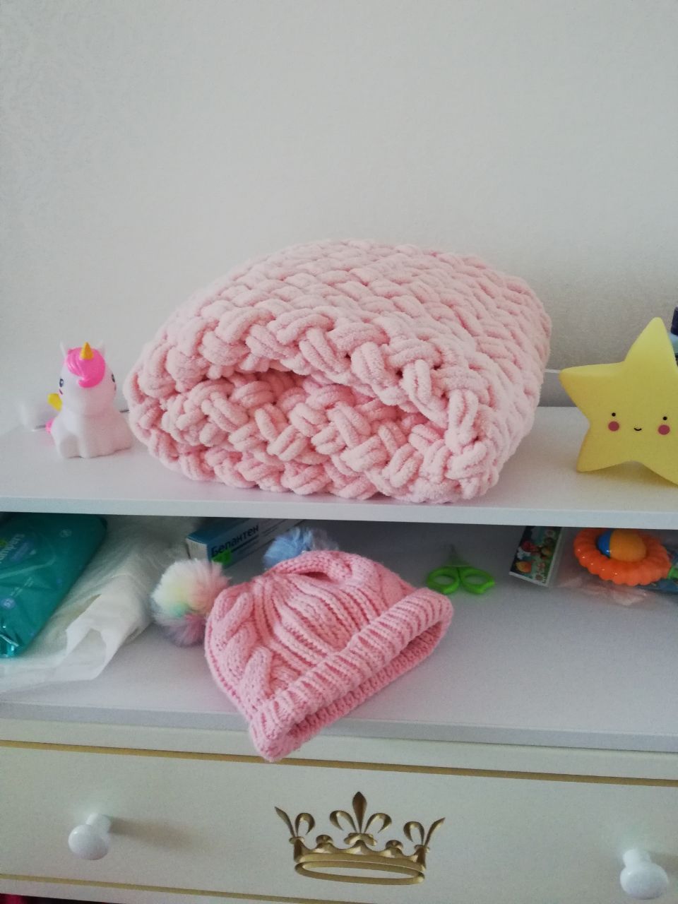 Soft hand knitthed baby Blanket Stroller Blanket Super soft - Inspire ...