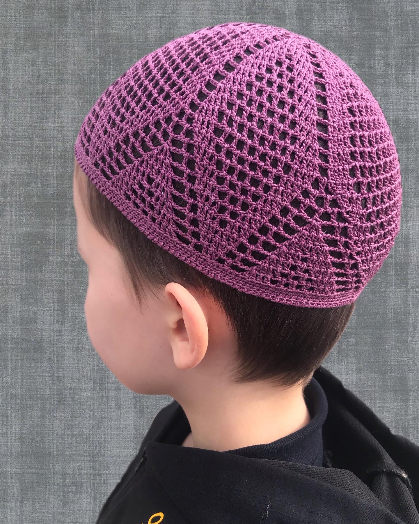 Mesh mens summer hats short crochet kufi Islamic caps for me - Inspire ...