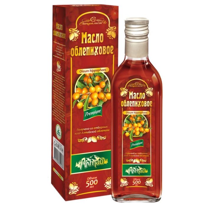 Sea Buckthorn oil "Altai" Premium 500ml ( 16.91 oz) - Inspire Uplift