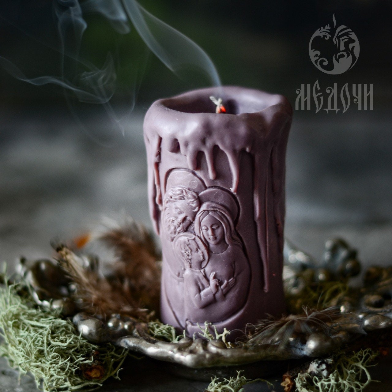 Silicone mold for candles, or candlestick “Family Face” | Inspire Uplift