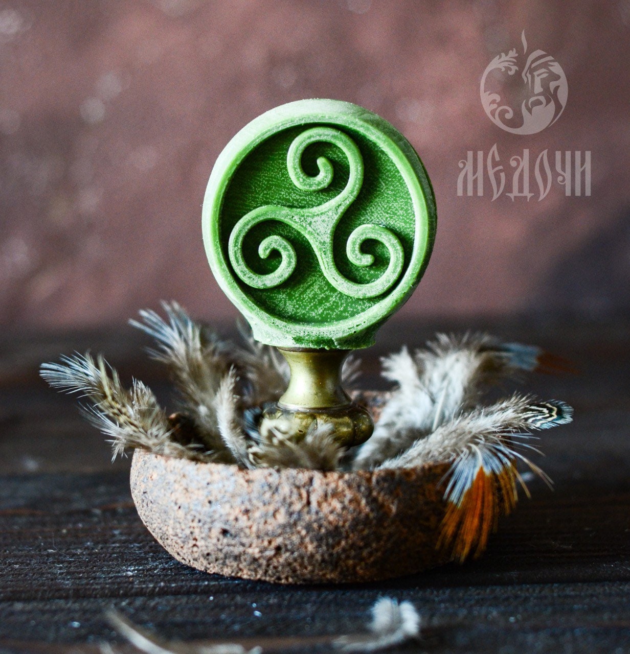 Mold symbol Triskelion , Silicon Mold the Triskel. Magic can - Inspire ...