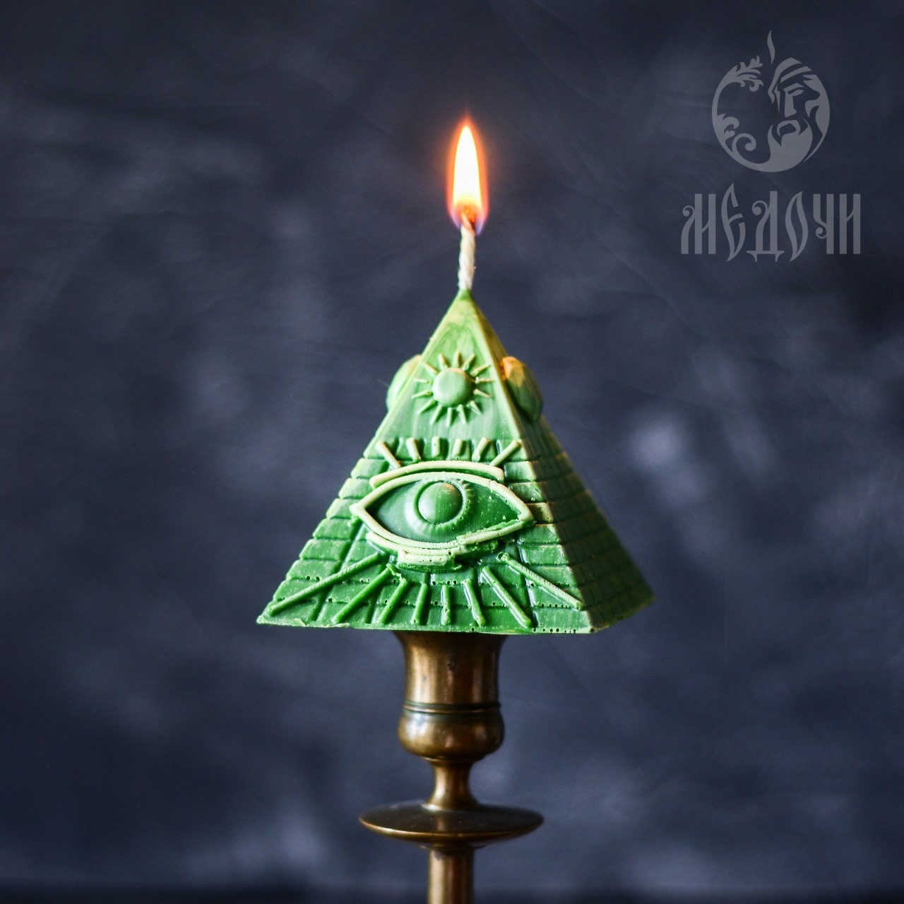 Mold for Candles Eye pyramid “All seeing eye” | Inspire Uplift
