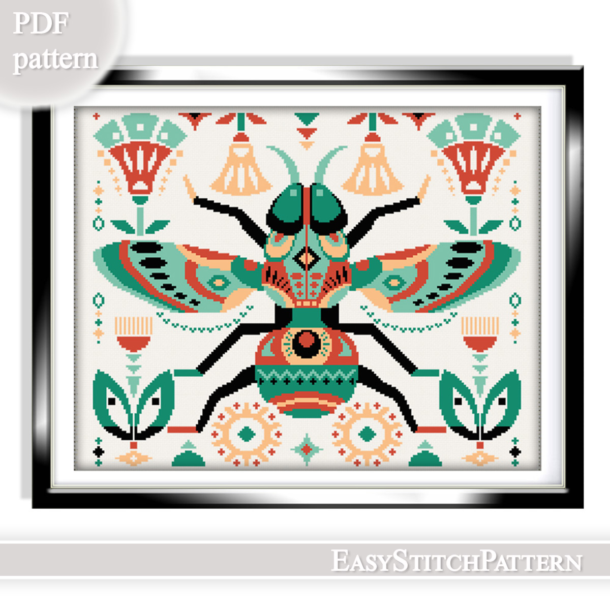 Cross Stitch Insects | Inspire Uplift