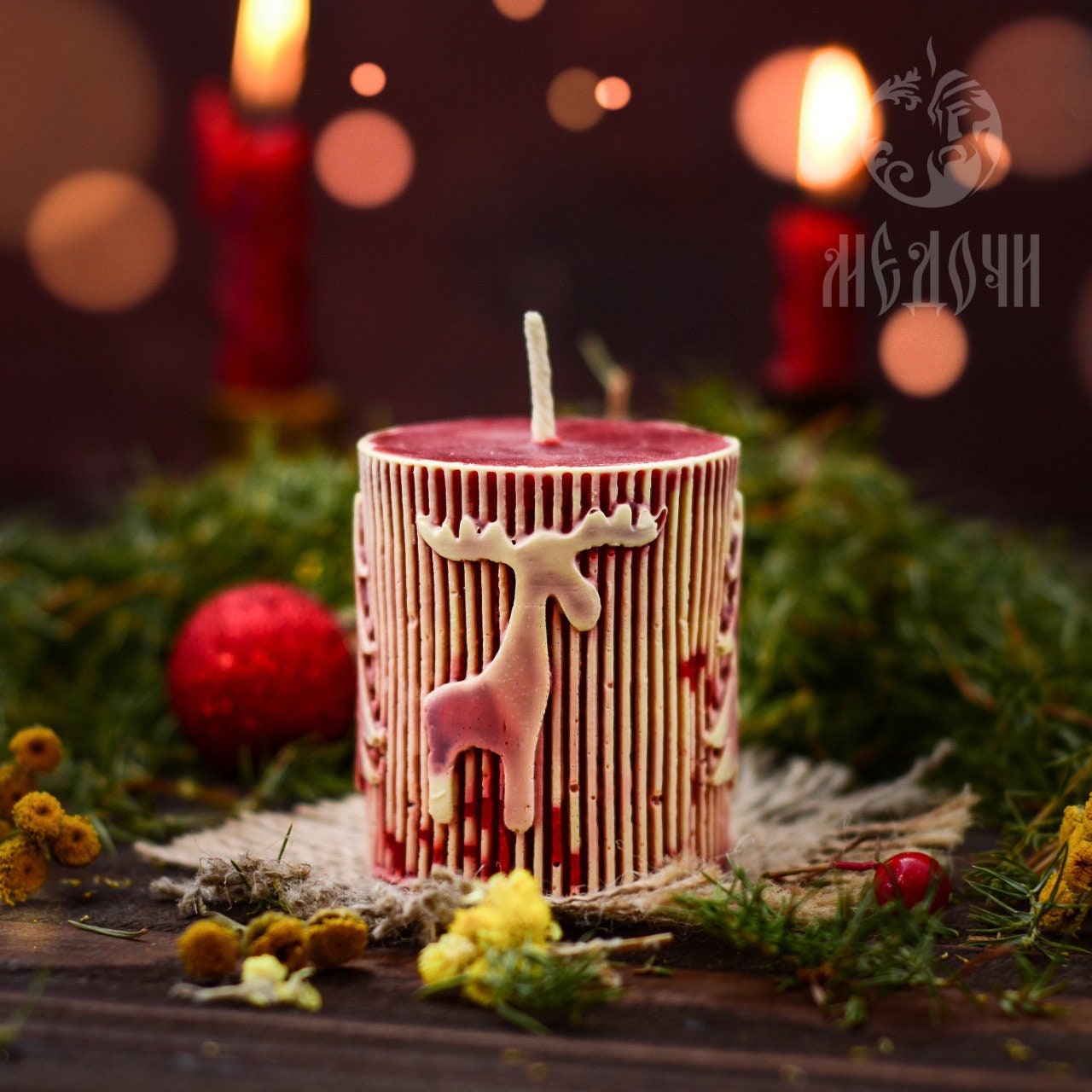 Mold for Candles Cylinder, Scandinavian style | Inspire Uplift