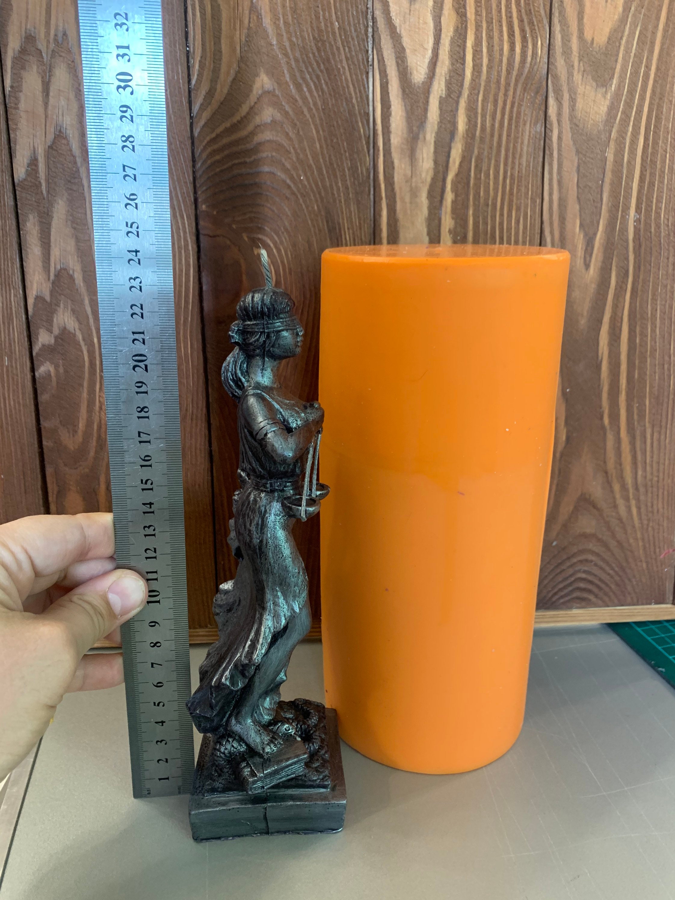 Silicone mold "Femida", Mold "Lady Justice", Big Molds, Mold - Inspire ...