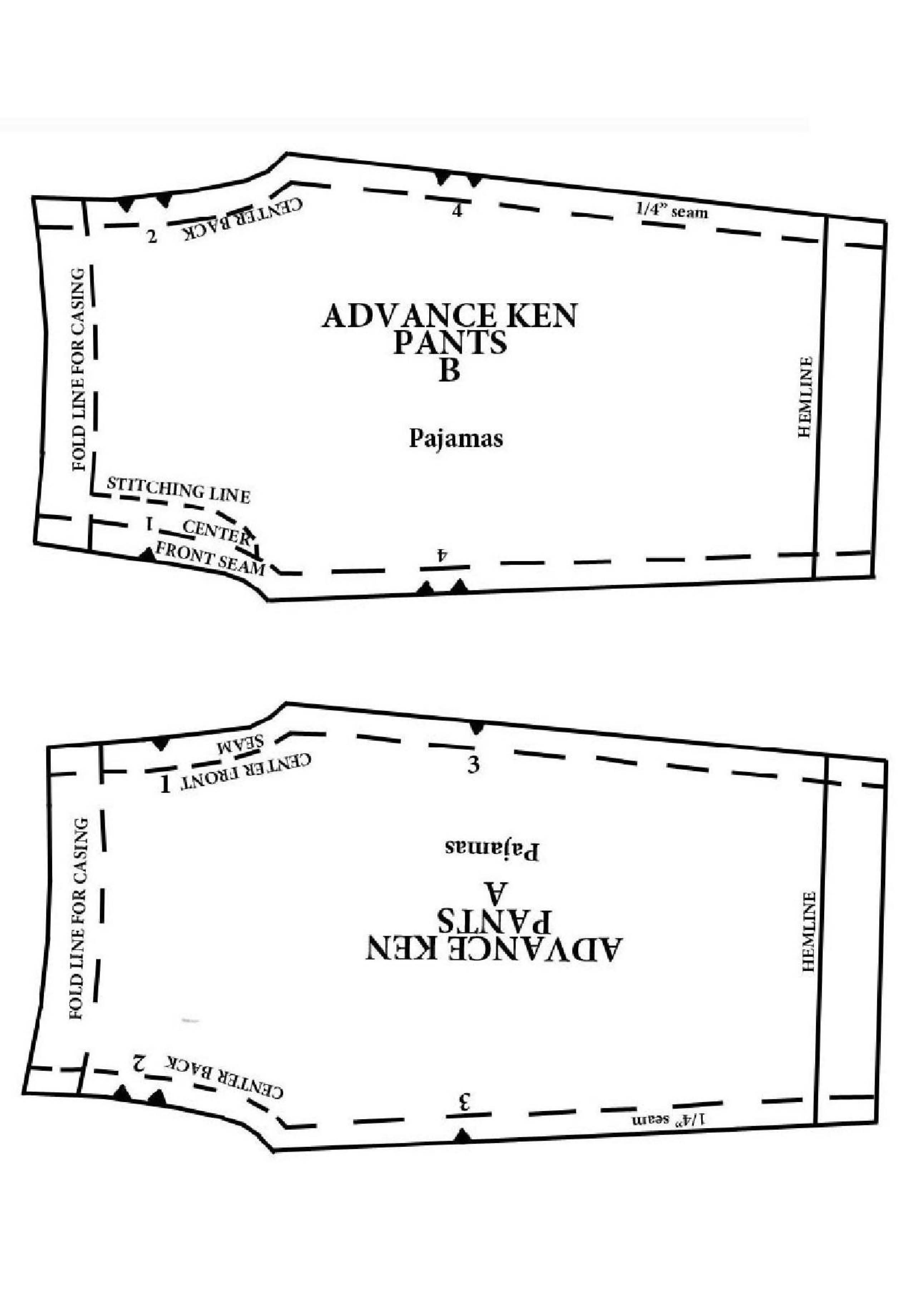 Digital | Vintage Ken Sewing Pattern | Wardrobe Clothes for - Inspire ...