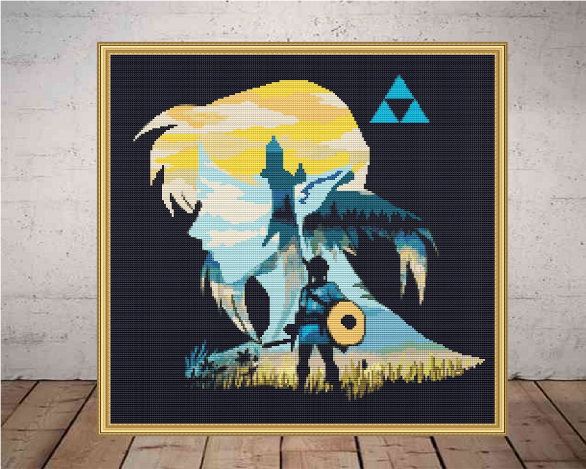 zelda cross stitch pattern PDF | Inspire Uplift
