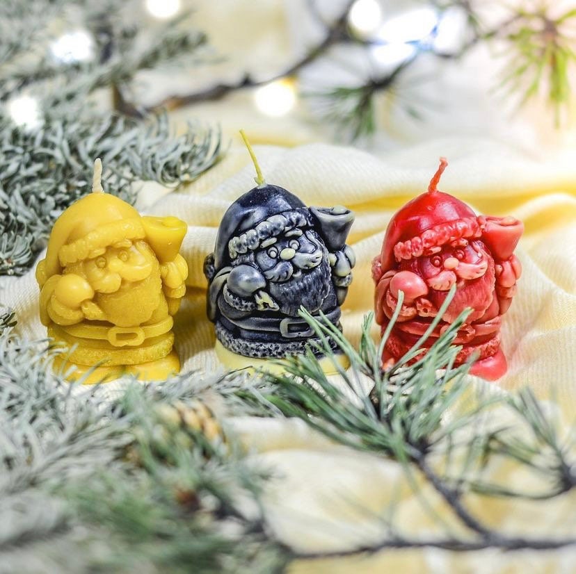Candle Mold / Resin Mold / Soap Mold : "Santa Mini" | Inspire Uplift