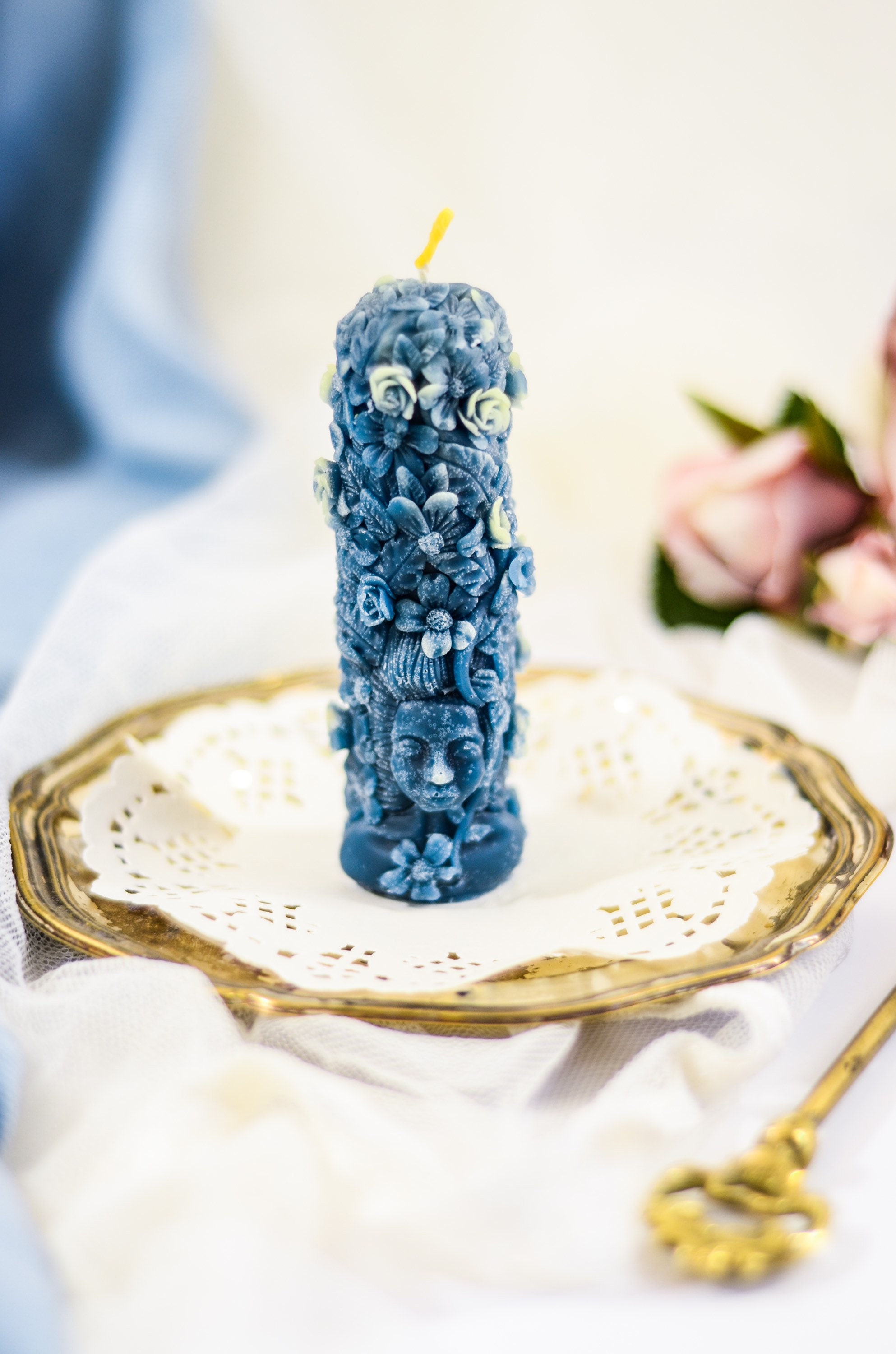 Goddess of Spring" Silicone mold for candles or resin - Inspire Uplift