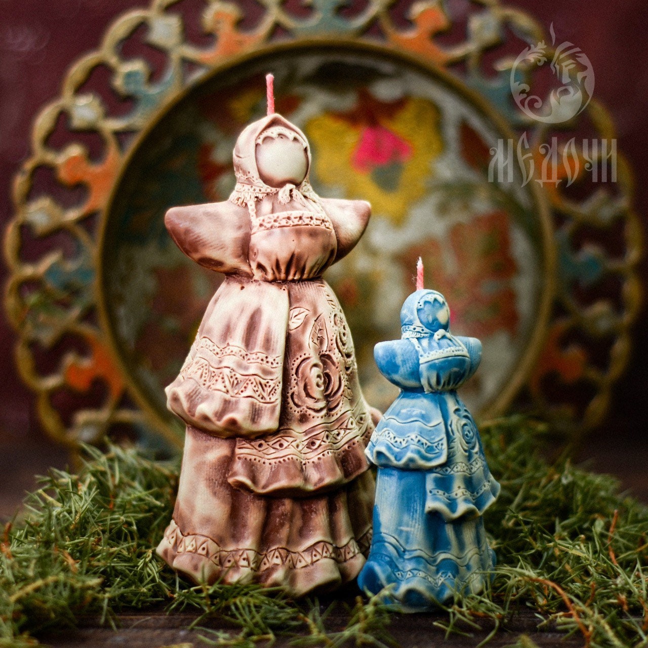 Russian Protection Doll" Mold for candles, soap, gypsum - Inspire Uplift