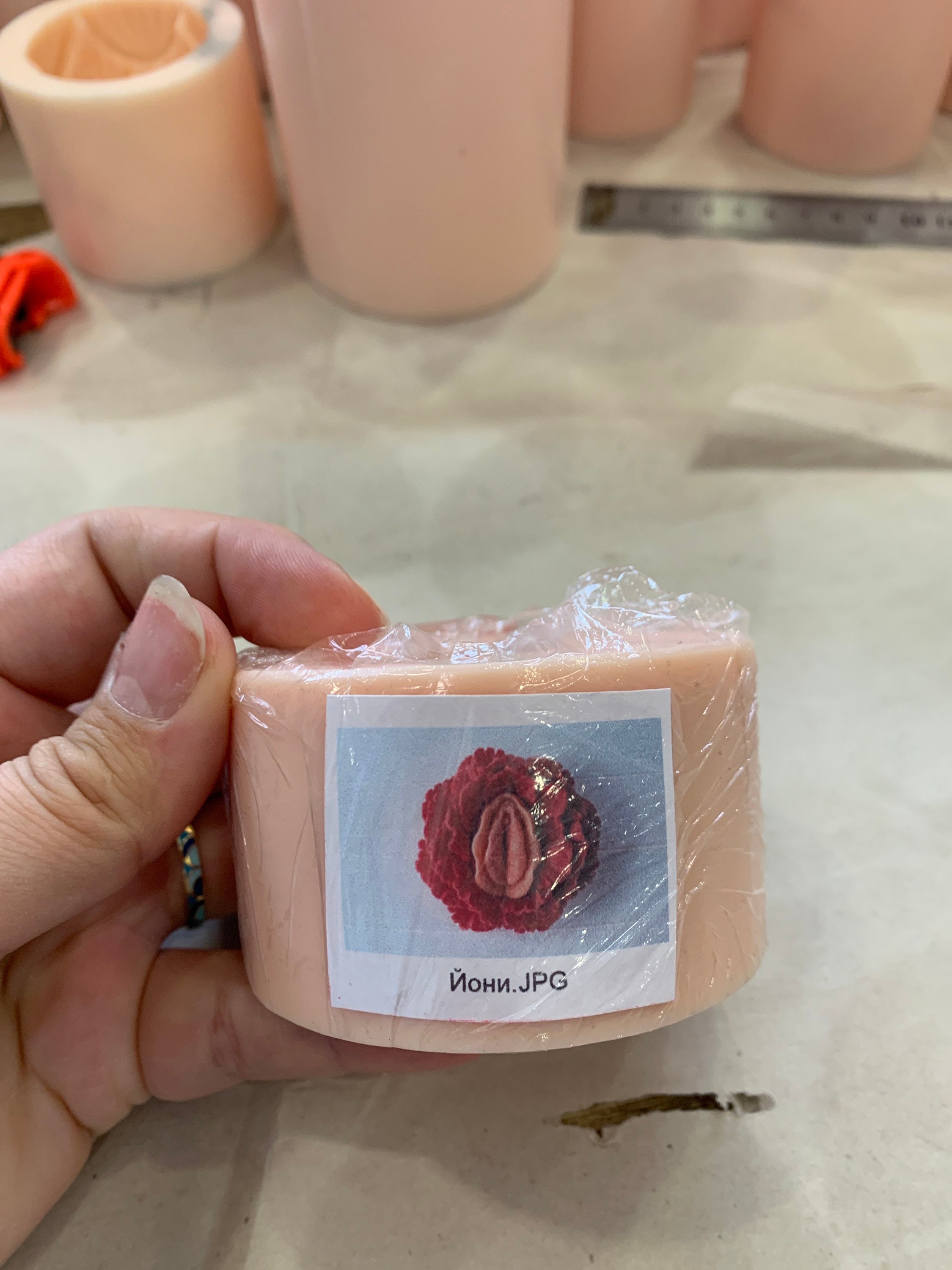 Silicone mold for candle "Yoni", sexy mold, mold for resin, - Inspire ...